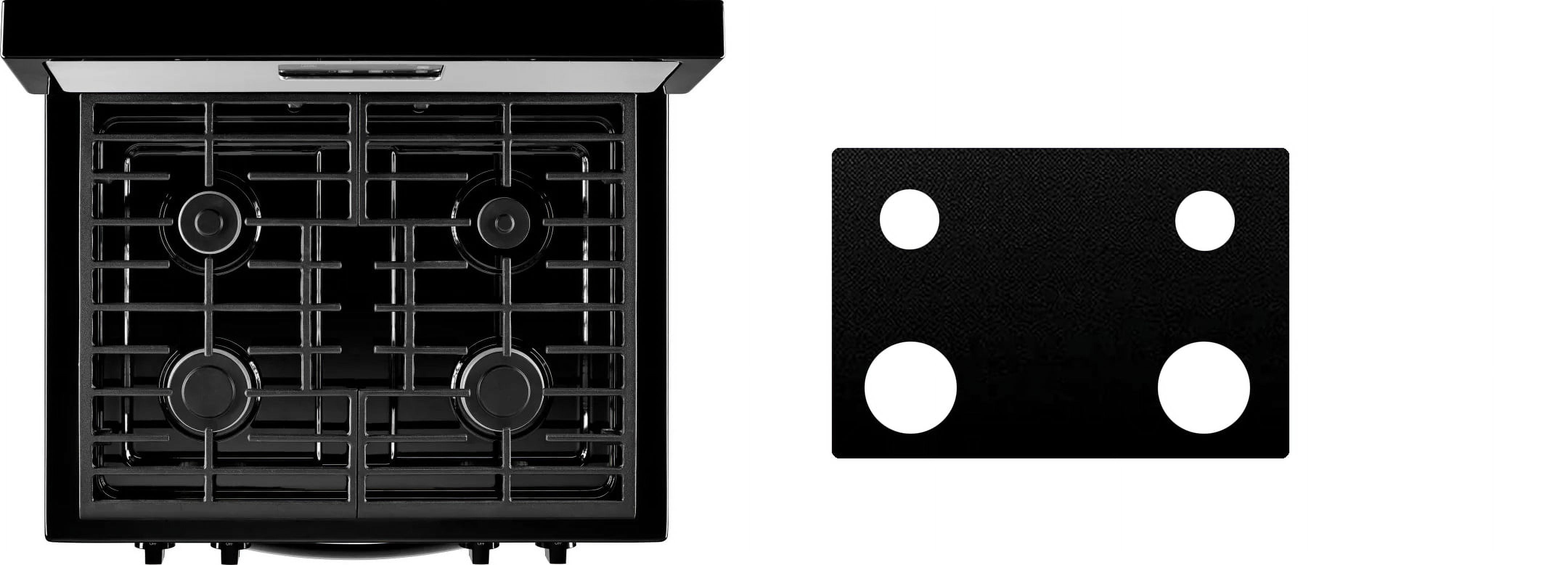 Custom Fit Reusable Burner Liner for Whirlpool Gas Range Stove Protect ...