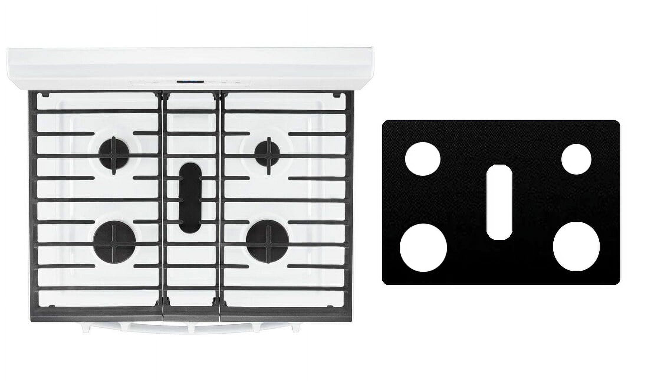 Custom Fit Reusable Burner Liner for Whirlpool Gas Range Stove Protect ...