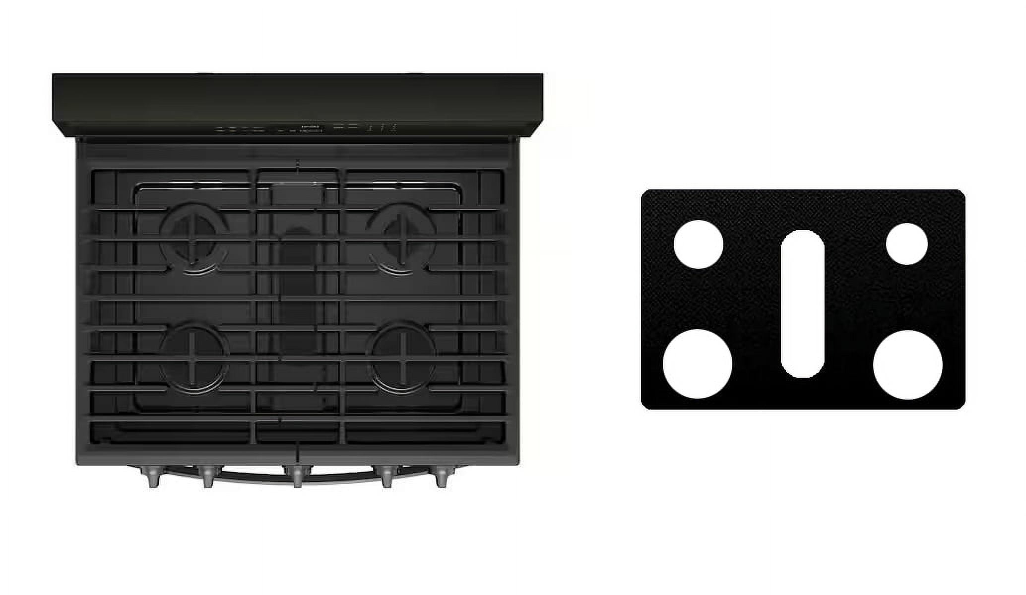 Custom Fit Reusable Burner Liner for Whirlpool Gas Range Stove Protect ...