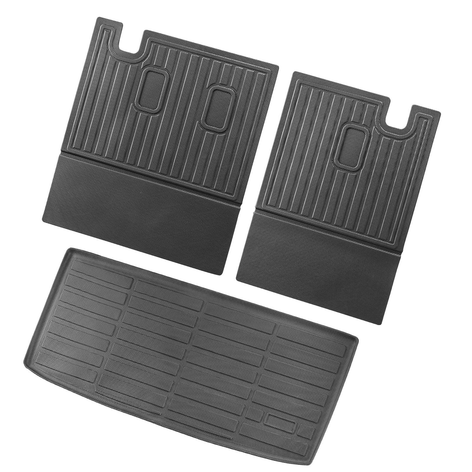 Custom Fit TPE Cargo Liner Set for 2016-2024 Honda Pilot SUV Trunk and ...