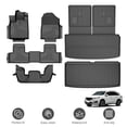 Custom Fit TPE All Weather Floor Mats & Cargo Liner & Backrest Mat for ...