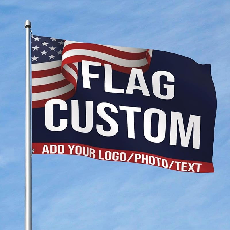 Custom Flag 3x5 Ft Double Sided,Personalized Picture Advertising ...