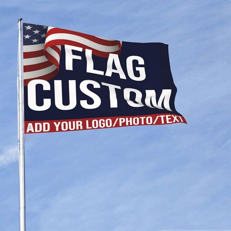 Custom Flag 3x5 Ft Double Sided,Personalized Picture Advertising ...