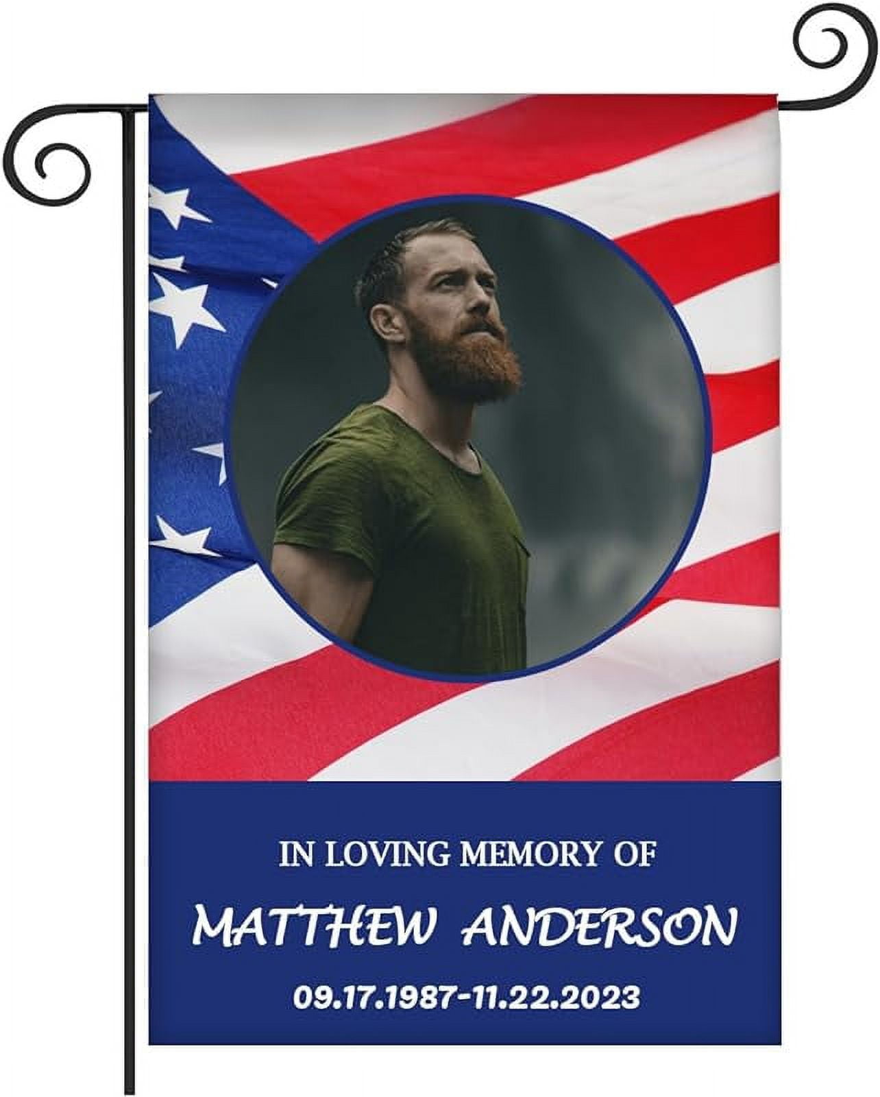 Custom Flag Personalized Garden Flags Customized Double Sided Yard ...