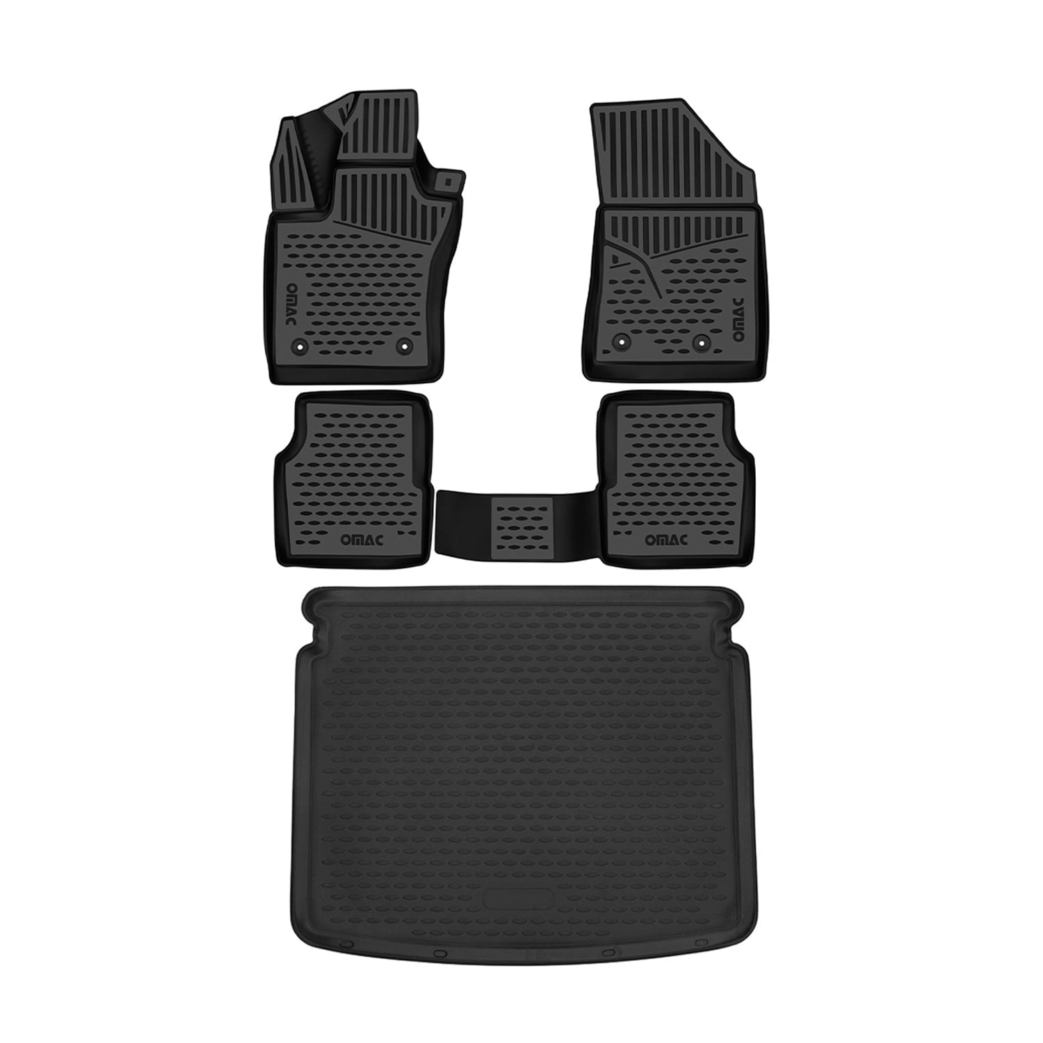 Custom Floor Mats & Cargo Liners for Jeep Compass 2017-2025 Upper Trunk ...