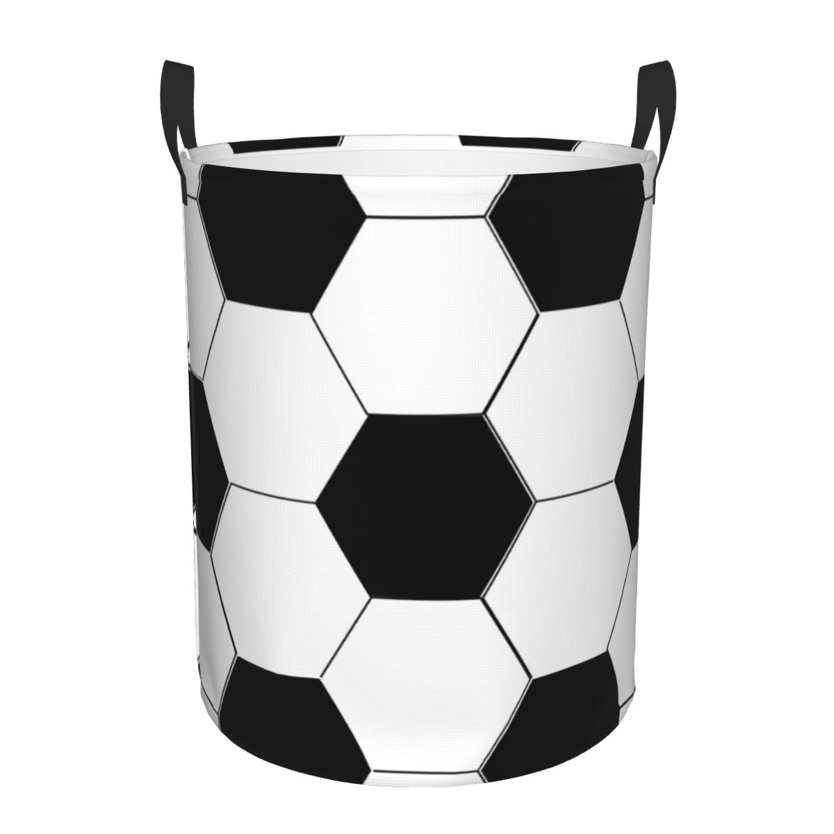 Custom Football Soccer Laundry Basket Foldable Clothes Hamper for ...