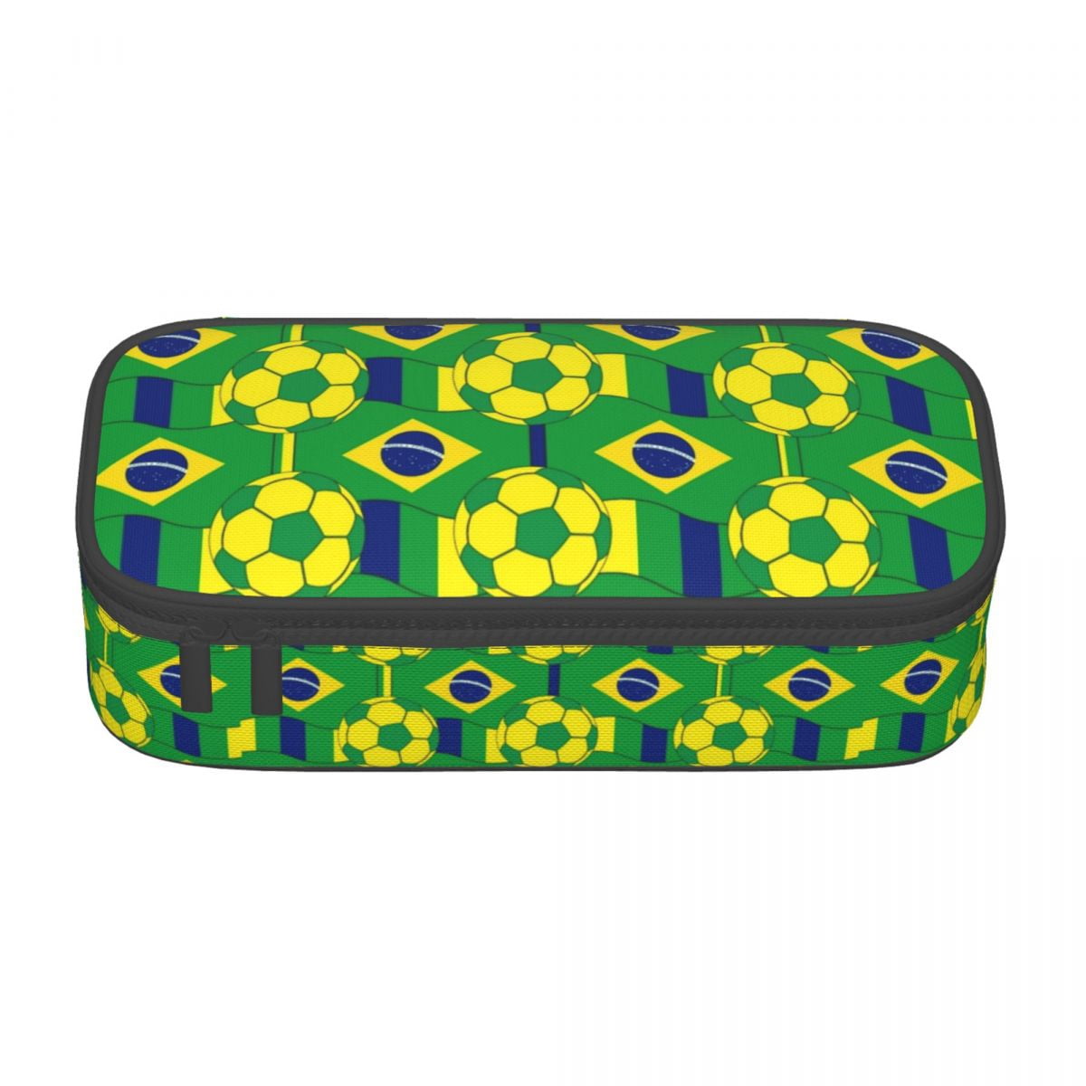 Custom Football Soccer Pencil Cases Large Storage Pencil Box Students ...