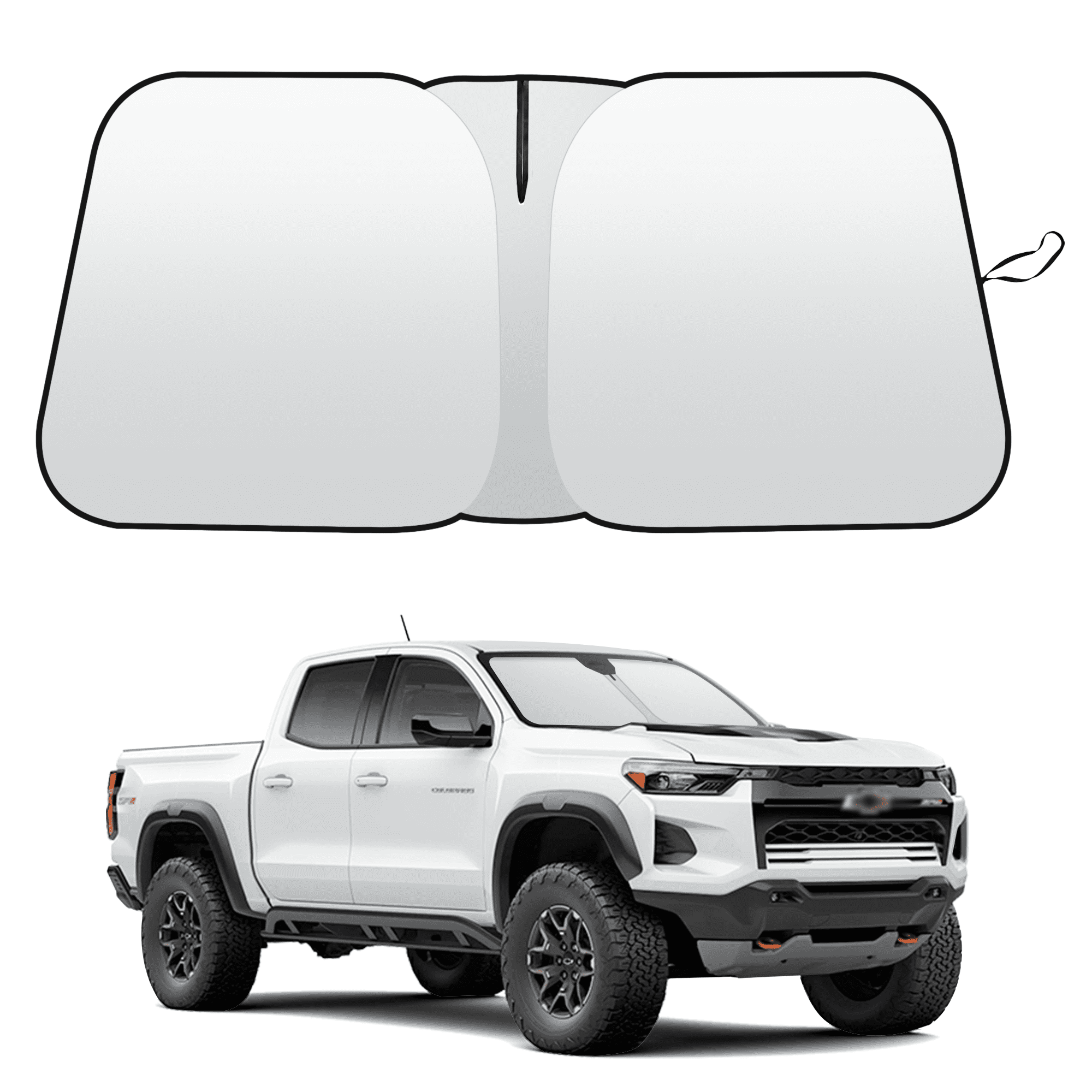 Custom For Chevy Colorado 2023-2025 Car Front Windshield Sun Shade ...