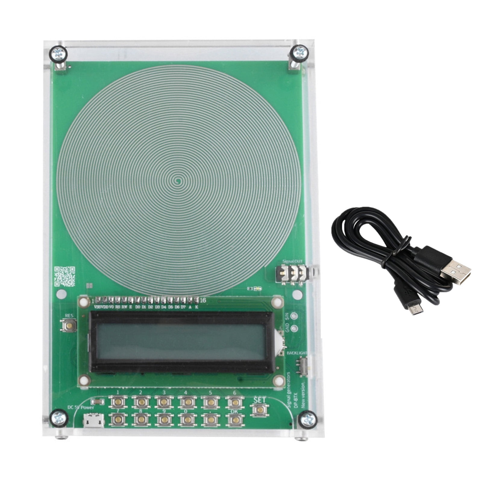 Custom Frequency Generator V2, Adjustable 0.1Hz-100000Hz Pure Sine Wave ...