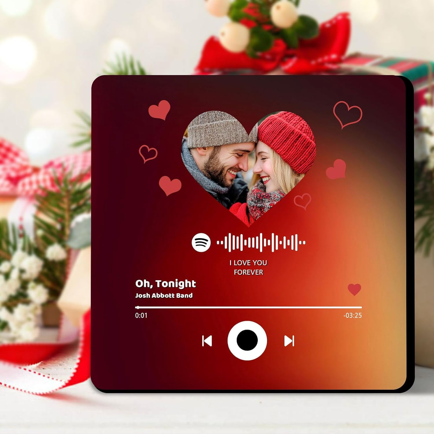 Custom Fridge Magnet Music Album Fridge Sticker Spotify Plaque Magnet ...