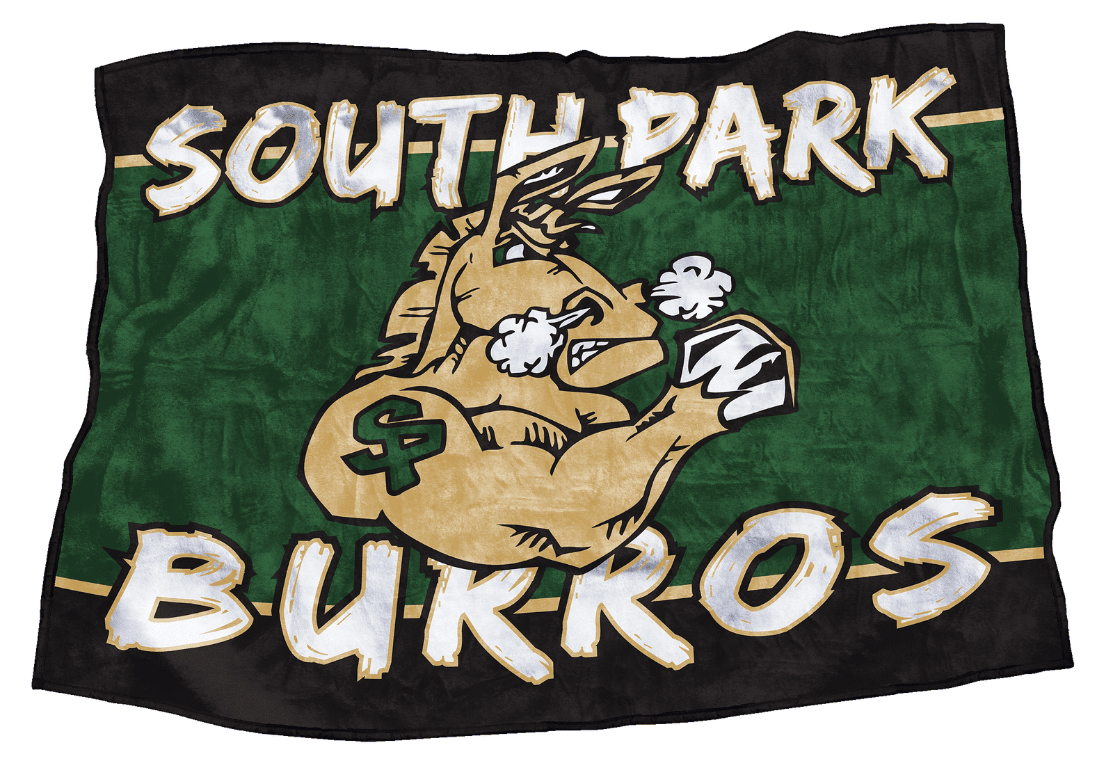 Custom Fundraiser Blanket for South Park Burros 60"x80" – Approx.600 ...