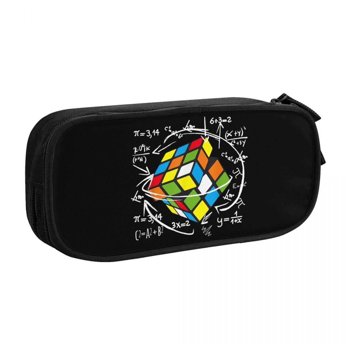 Custom Funny Cute Math Rubix Rubics Pencil Case for Big Capacity ...