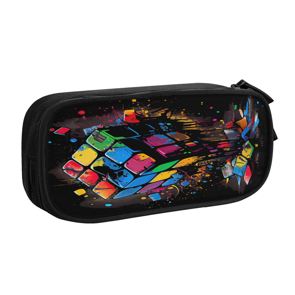 Custom Funny Cute Math Rubix Rubics Pencil Case for Big Capacity ...