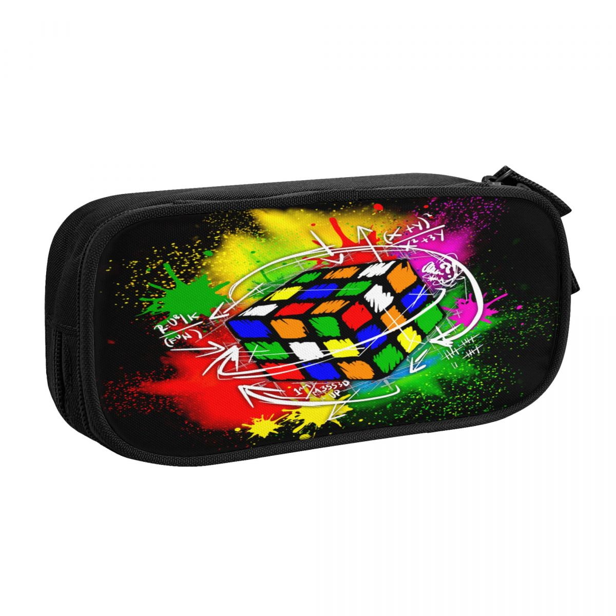 Custom Funny Cute Math Rubix Rubics Pencil Case for Big Capacity ...