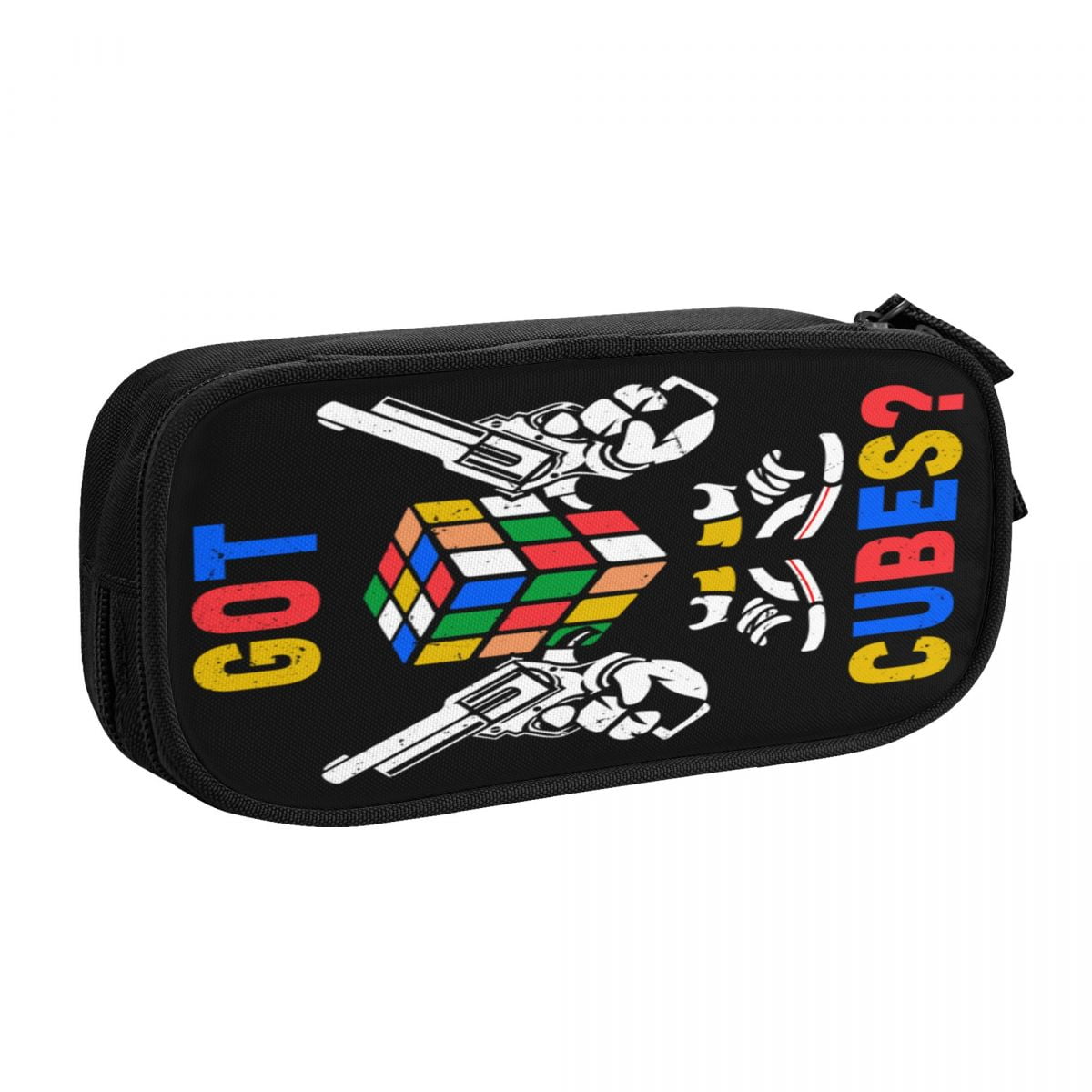 Custom Funny Cute Math Rubix Rubics Pencil Case for Big Capacity ...
