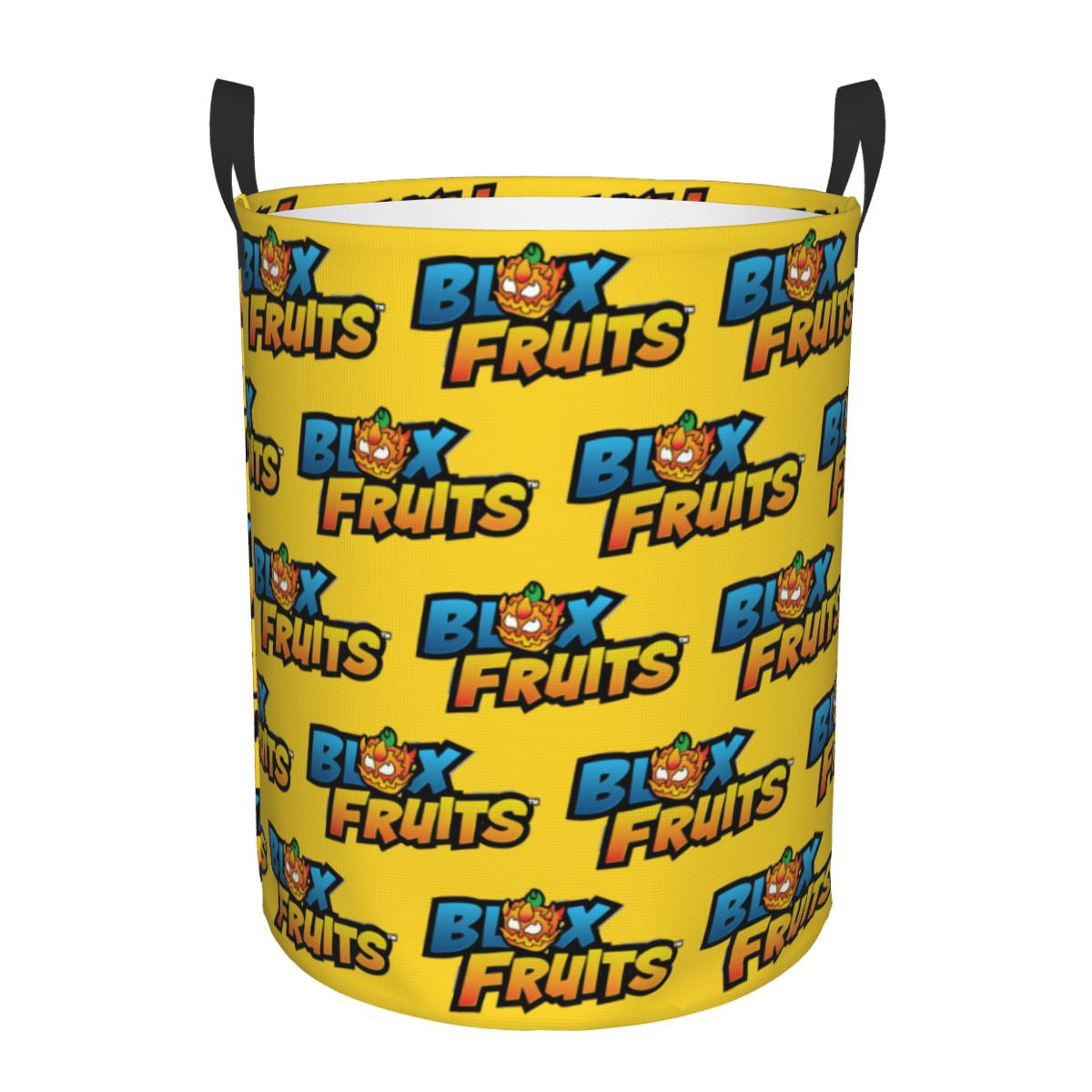 Custom Game Blox Fruits Anime Cartoon Laundry Hamper Large Clothes ...