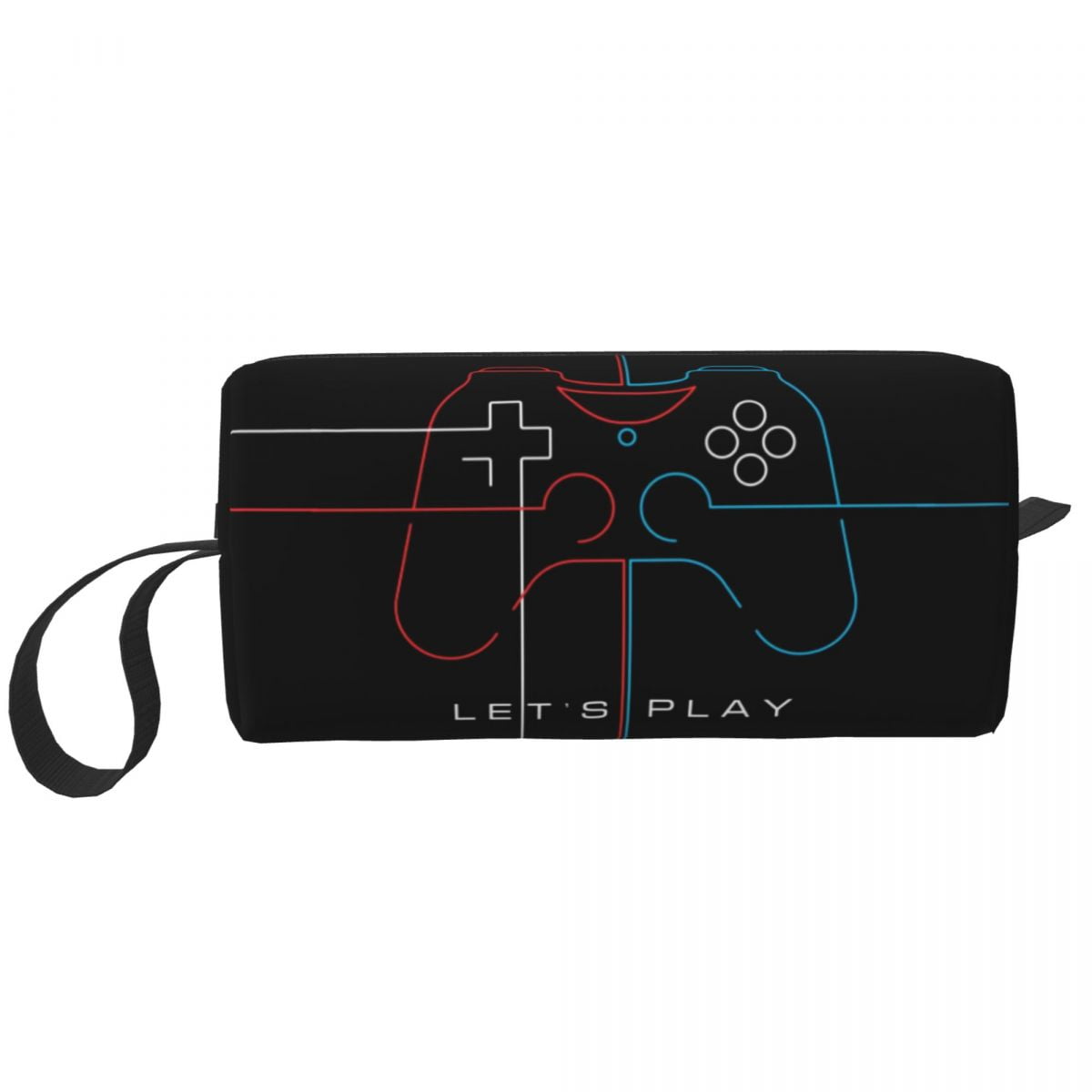Custom Gamer Gaming Controller Travel Cosmetic Bag for Women Video Game ...