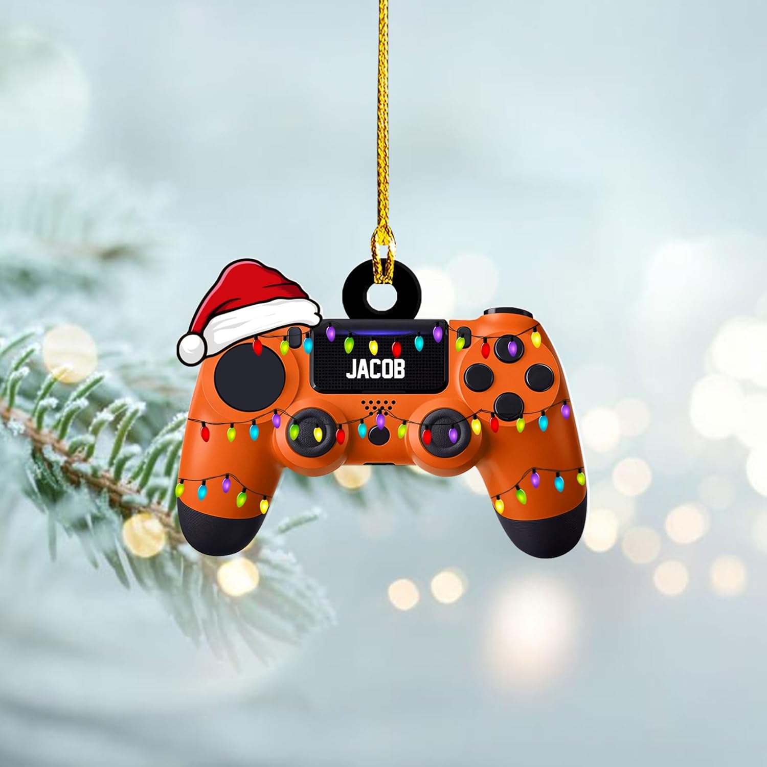 Custom Gaming Controller Christmas Ornaments 2025 Video Game Christmas ...