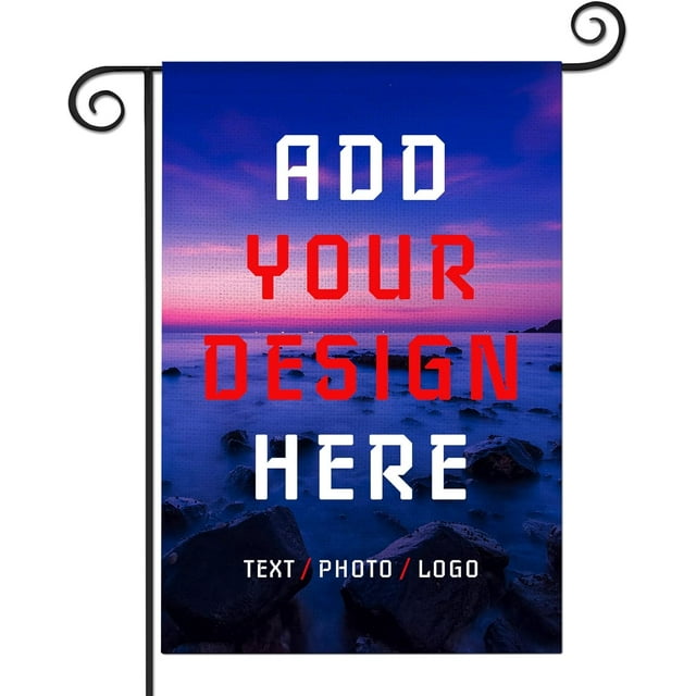Custom Garden Flag Personalized Garden Flag Custom Flag Customize Flag ...