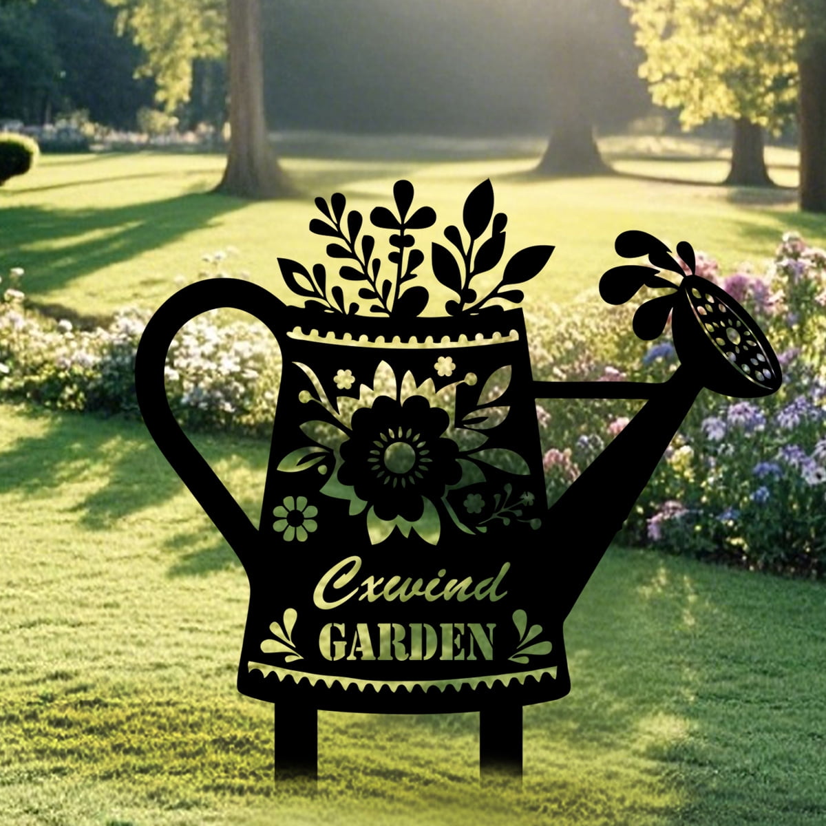 Custom Garden Sign With Stake, Metal Garden Stake, Garden Decor, Yard ...