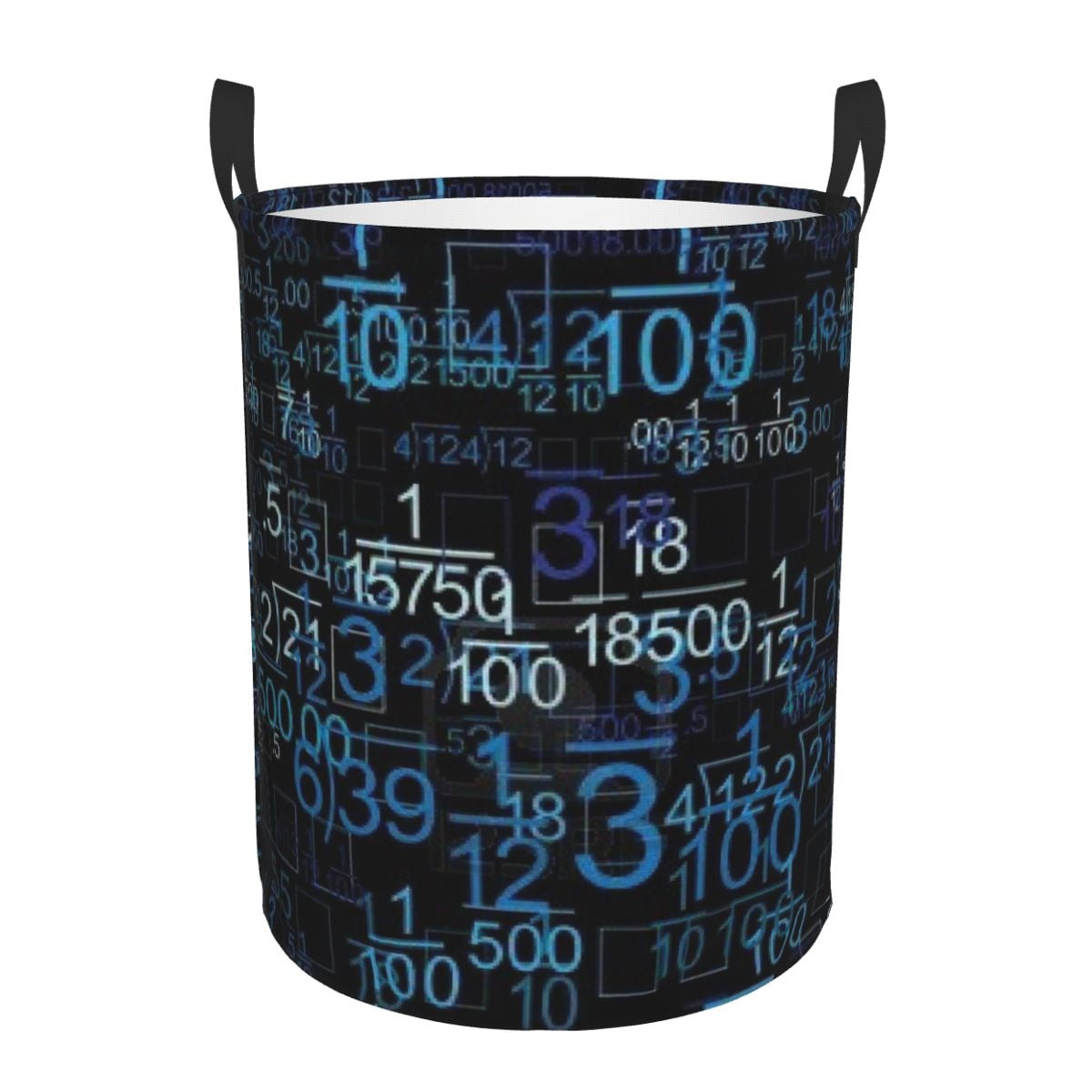 Custom Geek Math Joke Laundry Hamper Large Clothes Storage Basket ...