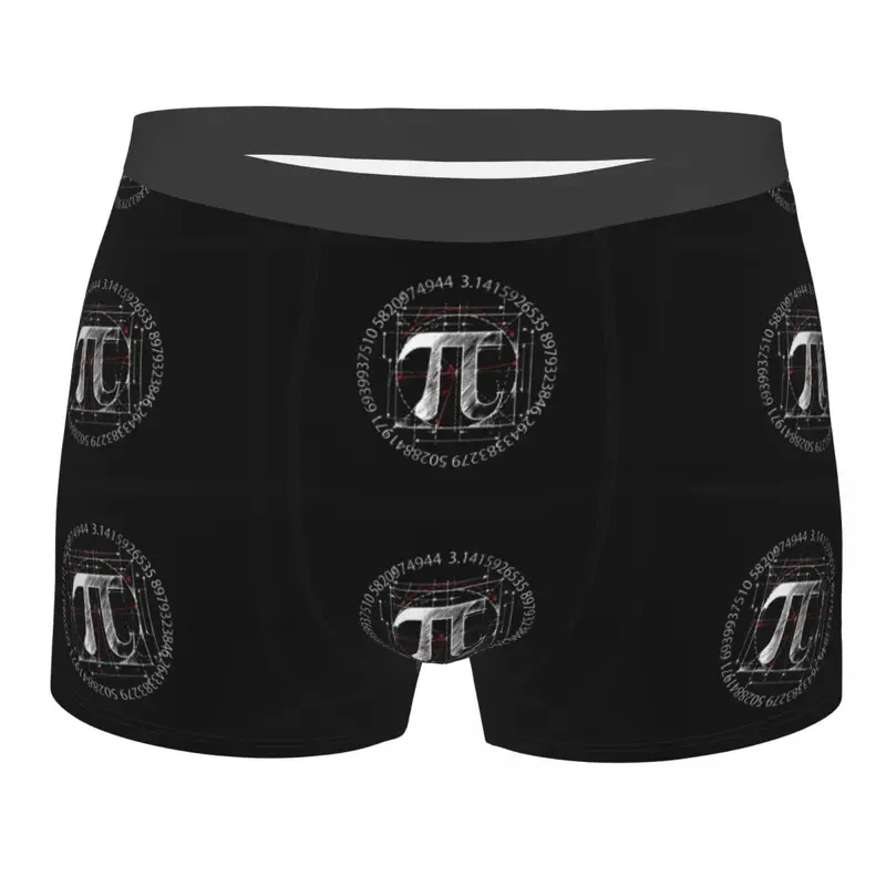 Custom Geek Math Teacher Underwear Men Stretch Science Physics Boxer ...