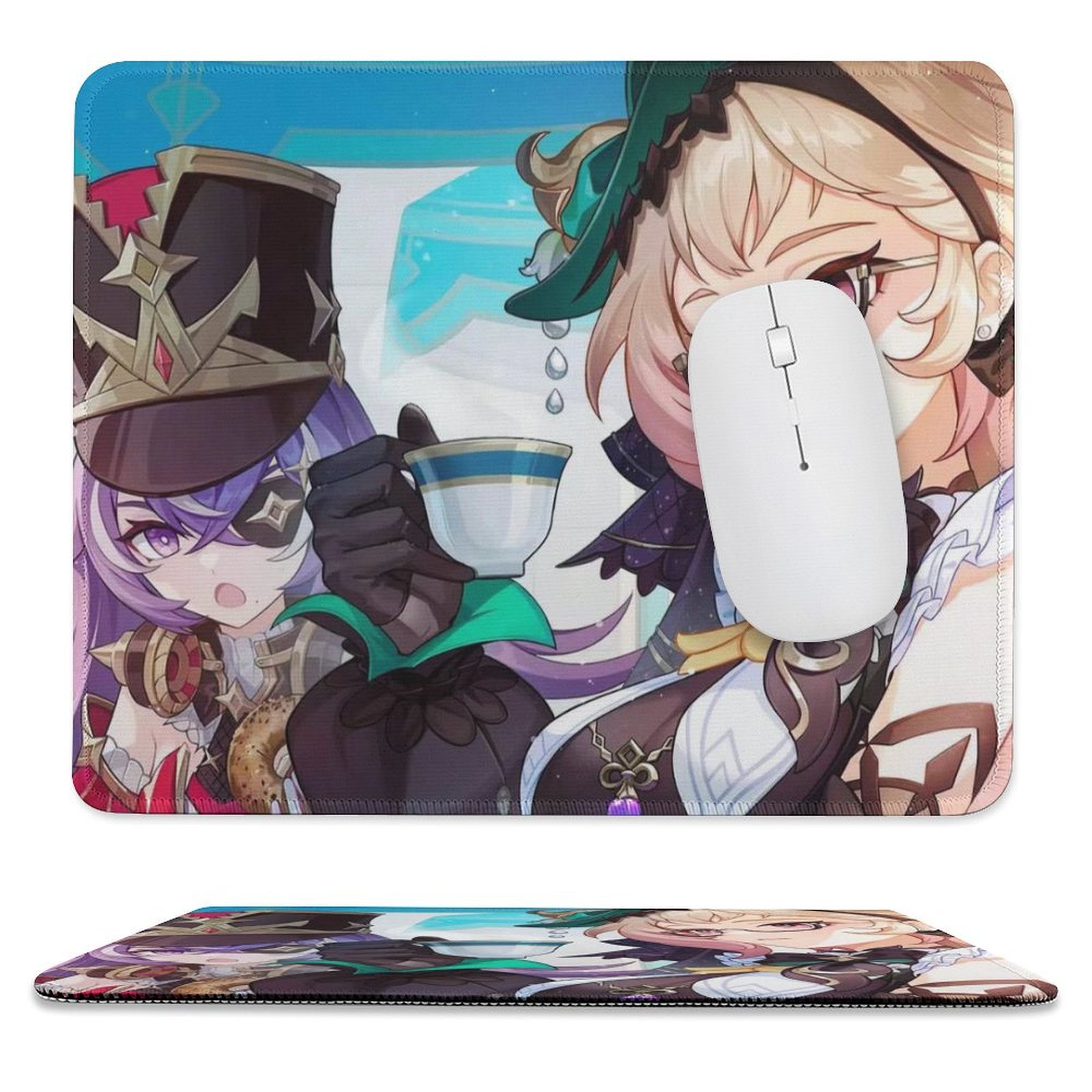Custom Genshin-Chevreuse-Emilie Mouse Pad for Office and Gaming Desktop ...
