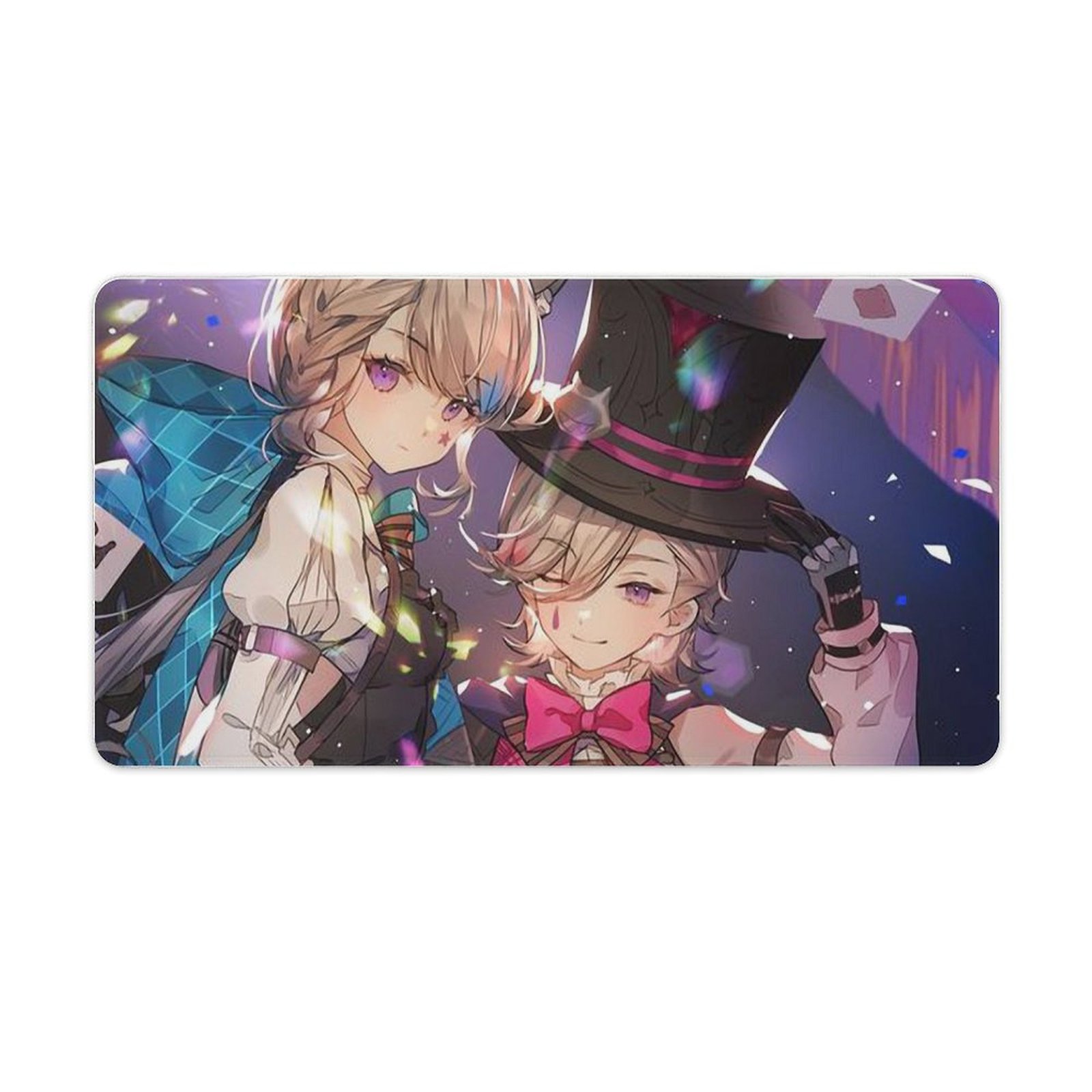 Custom Genshin-Lyney-Lynette Mouse Pad for Office and Gaming Desktop PC ...