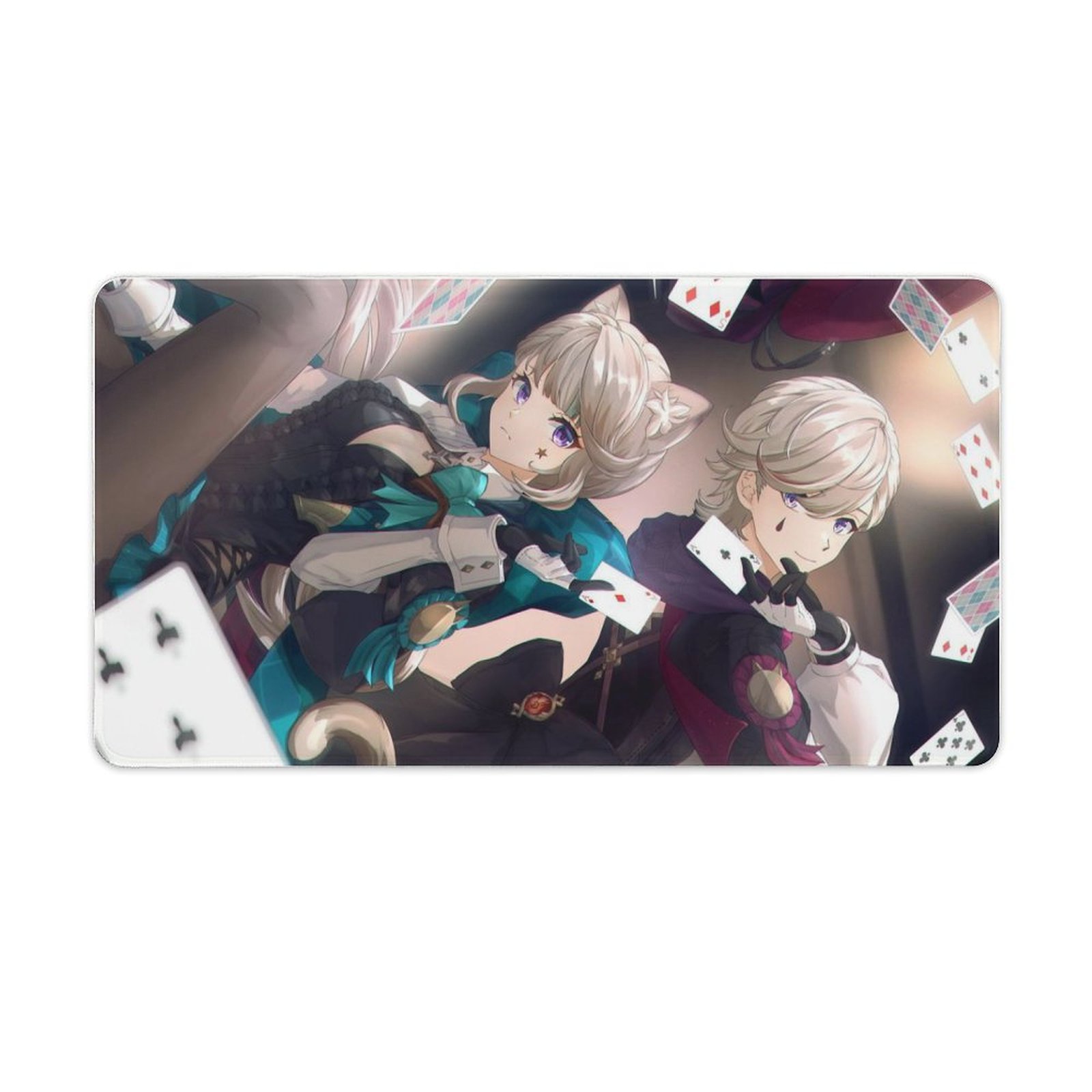 Custom Genshin-Lyney-Lynette Mouse Pad for Office and Gaming Desktop PC ...