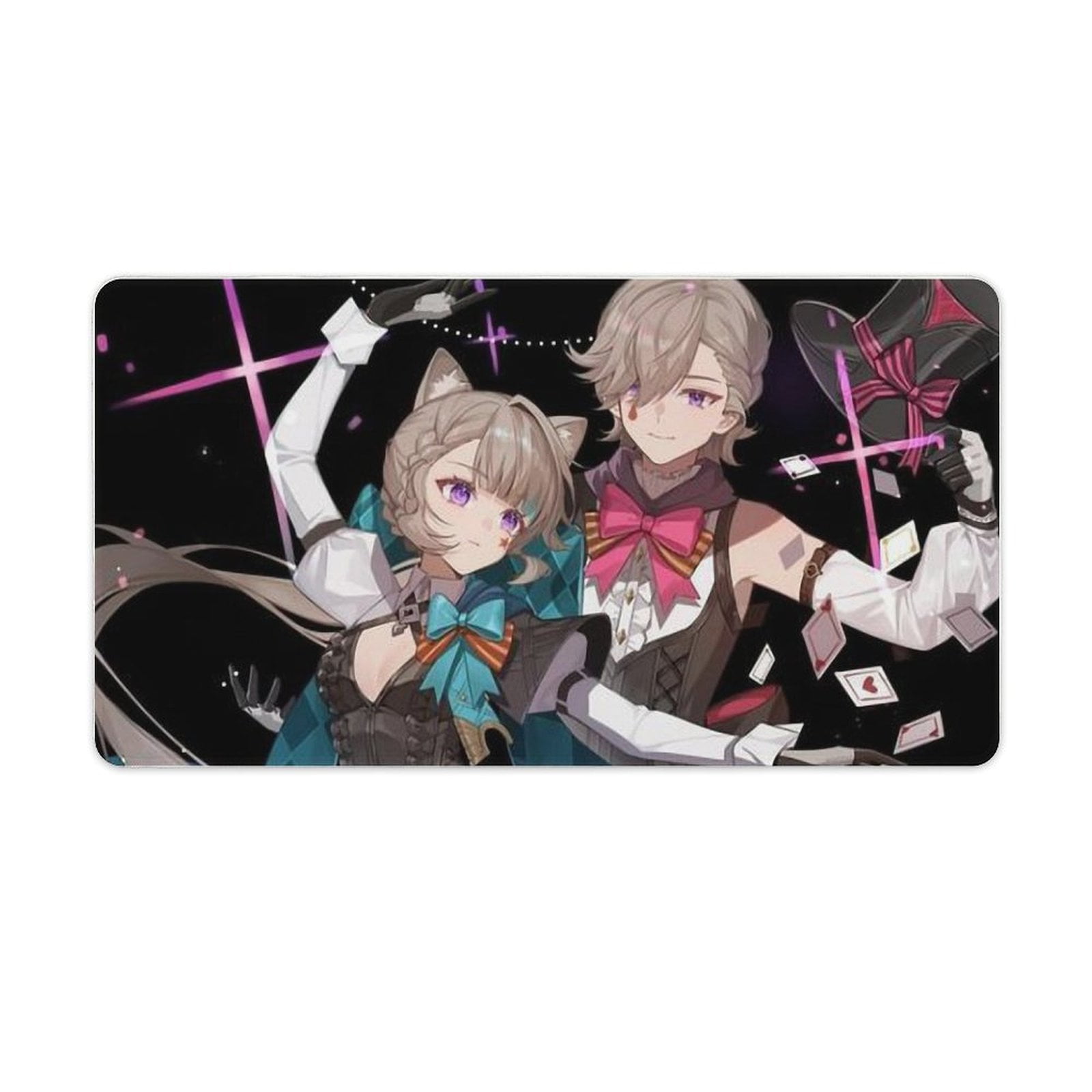 Custom Genshin-Lyney-Lynette Mouse Pad for Office and Gaming Desktop PC ...