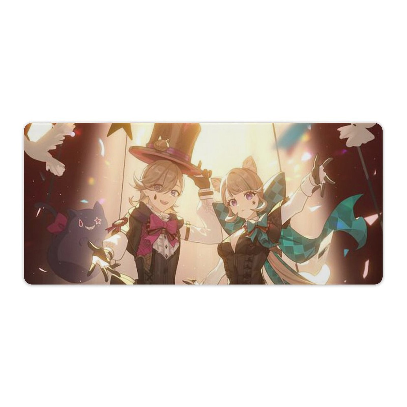 Custom Genshin-Lyney-Lynette Mouse Pad for Office and Gaming Desktop PC ...