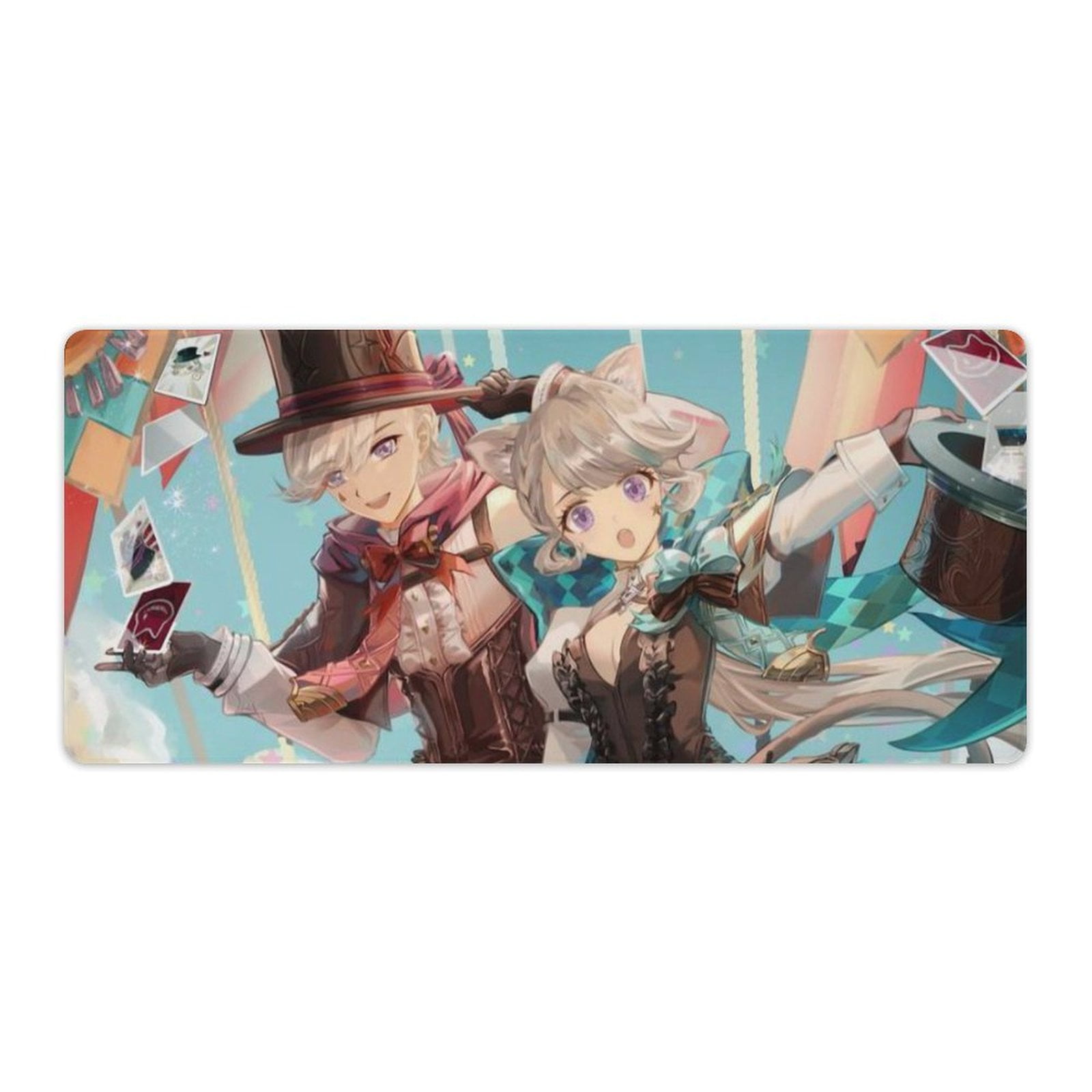 Custom Genshin-Lyney-Lynette Mouse Pad for Office and Gaming Desktop PC ...