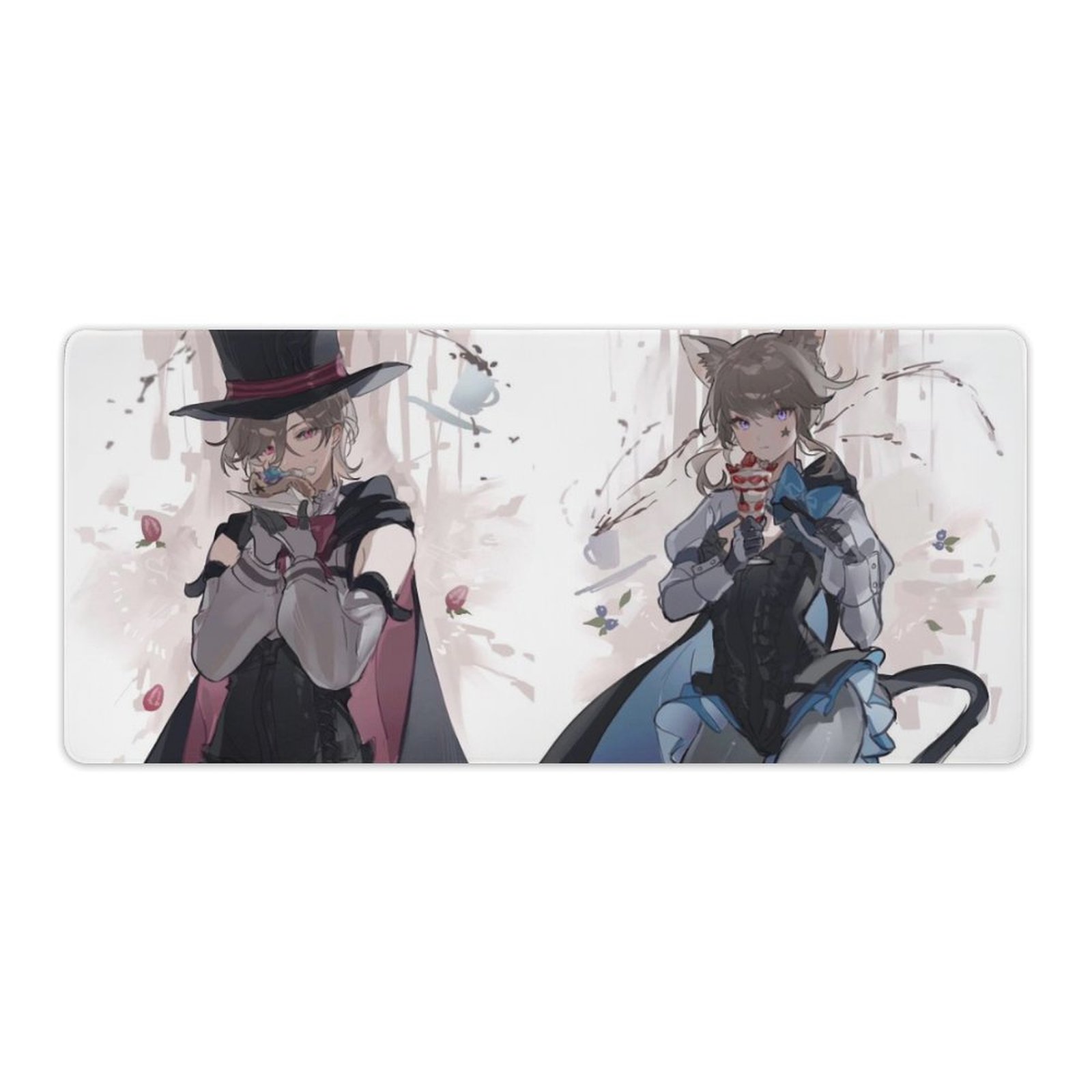 Custom Genshin-Lyney-Lynette Mouse Pad for Office and Gaming Desktop PC ...