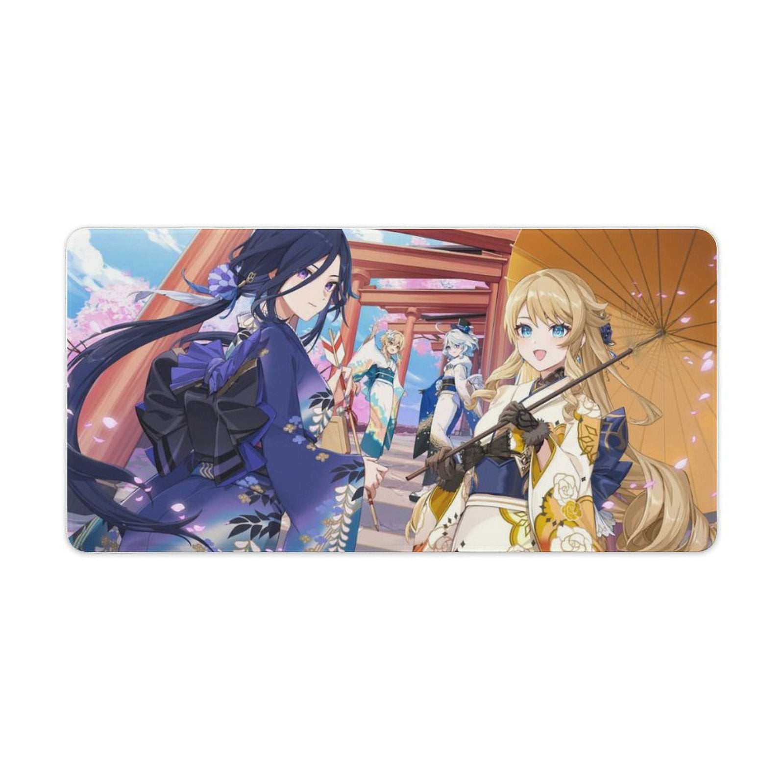 Custom Genshin-Navia Clorinde Furina Mouse Pad for Office and Gaming ...