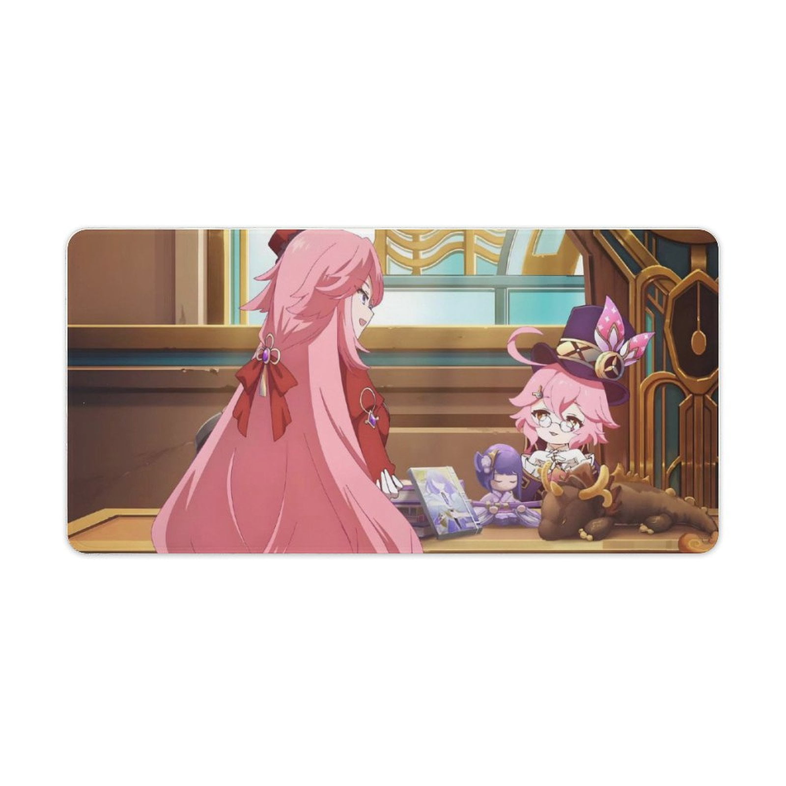 Custom Genshin-Yae Miko-Dori Mouse Pad for Office and Gaming Desktop PC ...