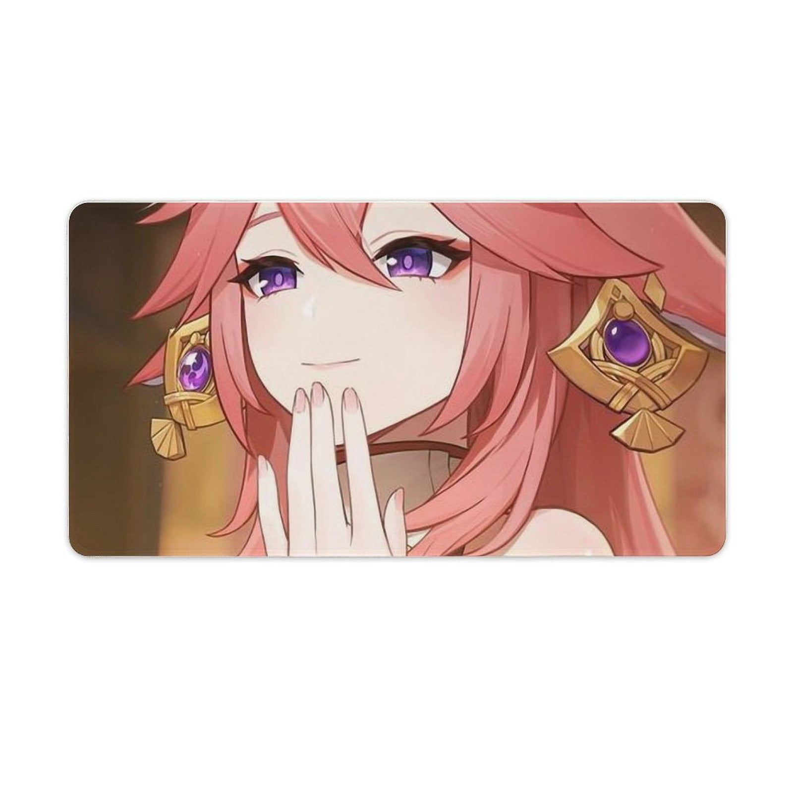 Custom Genshin-Yae-Miko Mouse Pad for Office and Gaming Desktop PC ...