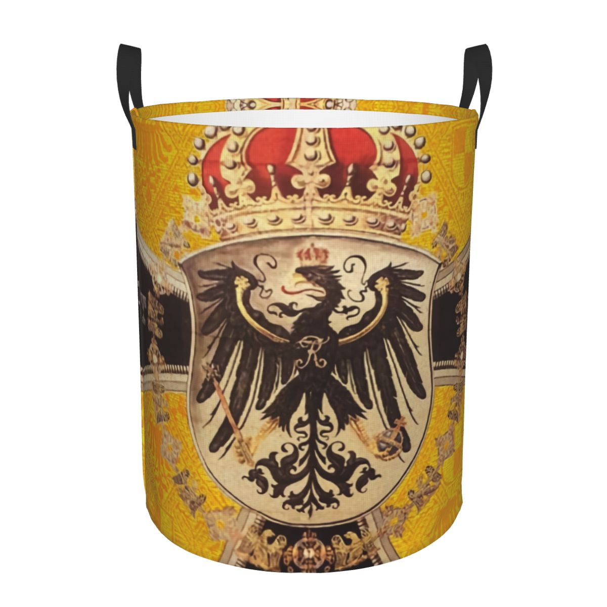 Custom German Flag Laundry Basket Collapsible Coat of Arms of Germany ...