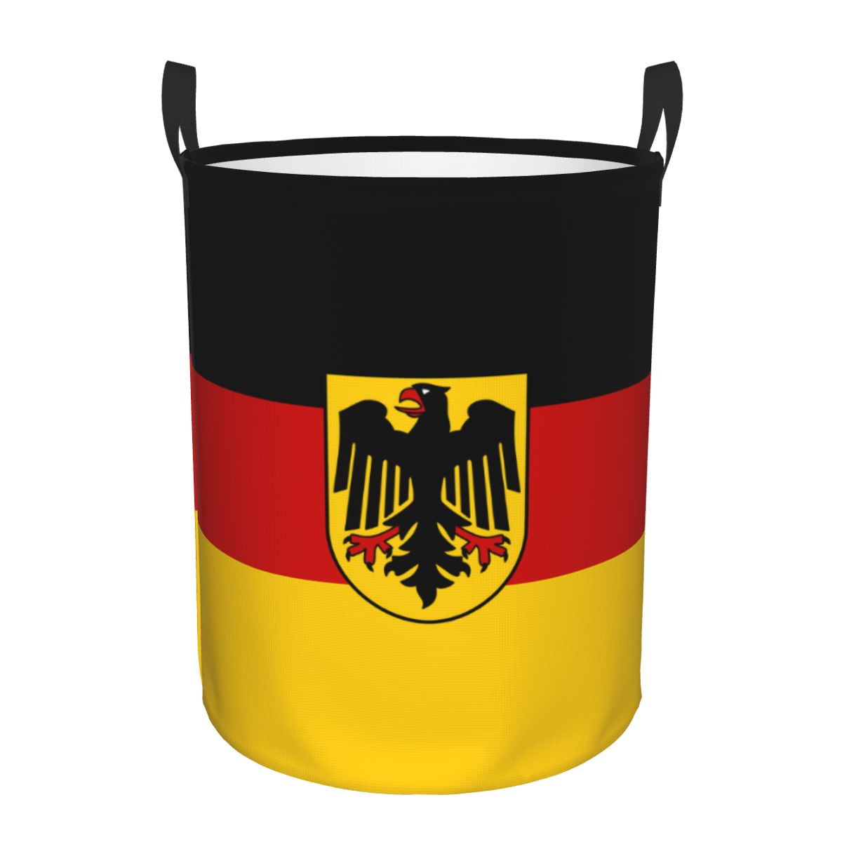 Custom German Flag Laundry Basket Collapsible Coat of Arms of Germany ...