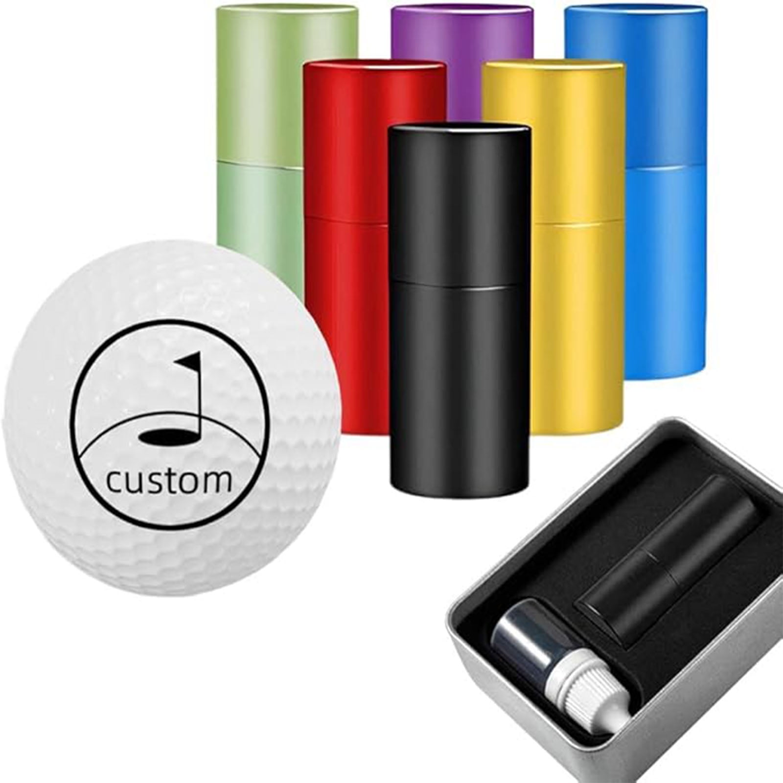 Custom Golf Ball Stamp Marker,Personalized Golf Ball Stamp Markers for ...