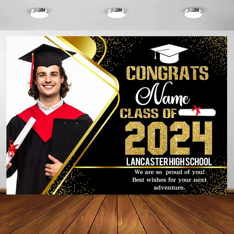 Graduation Backdrop Design Graduation Party Photo Booth Backdrop,