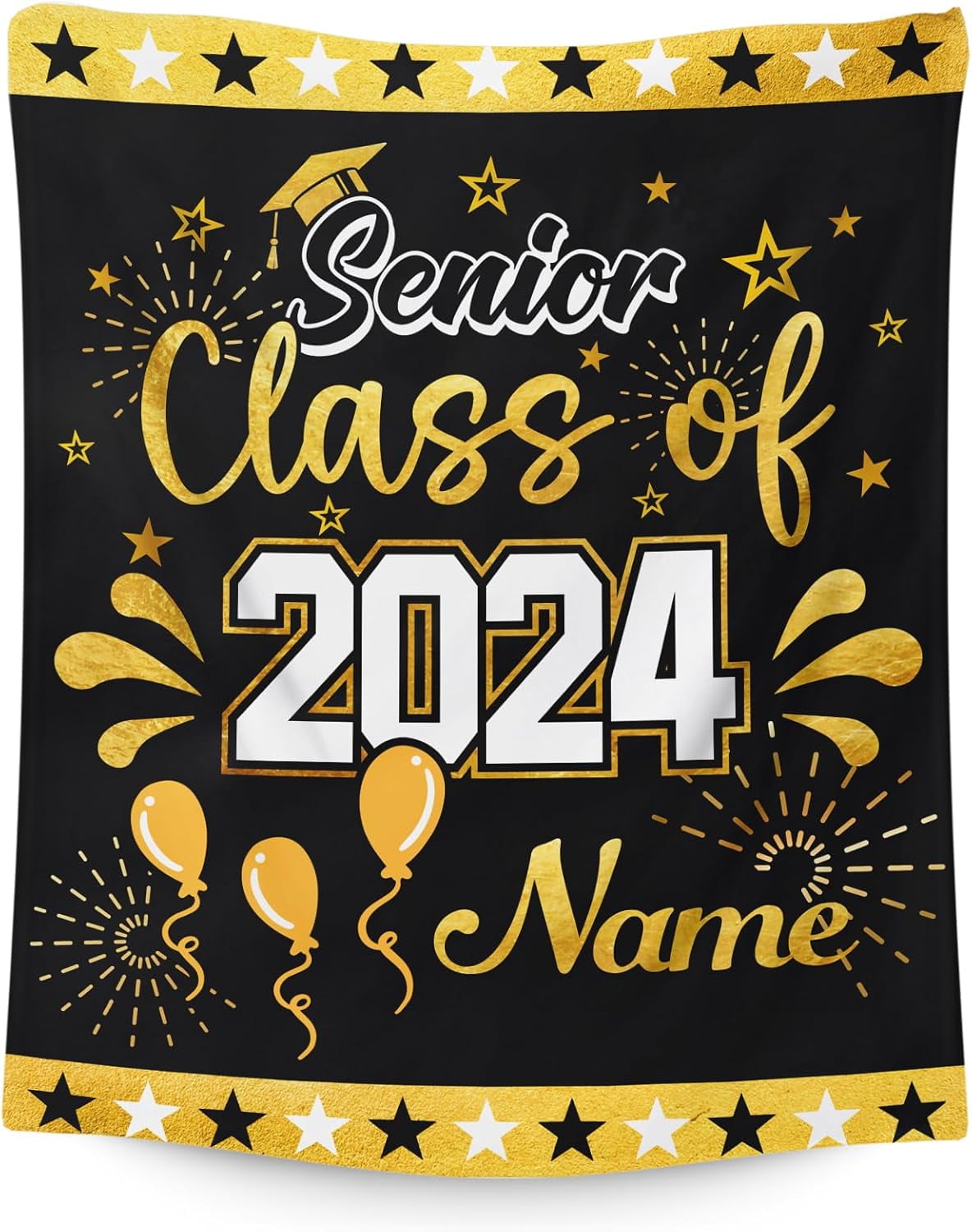 Custom Graduation Gifts 2024 Blanket, Class of 2024 Throw Blanket ...