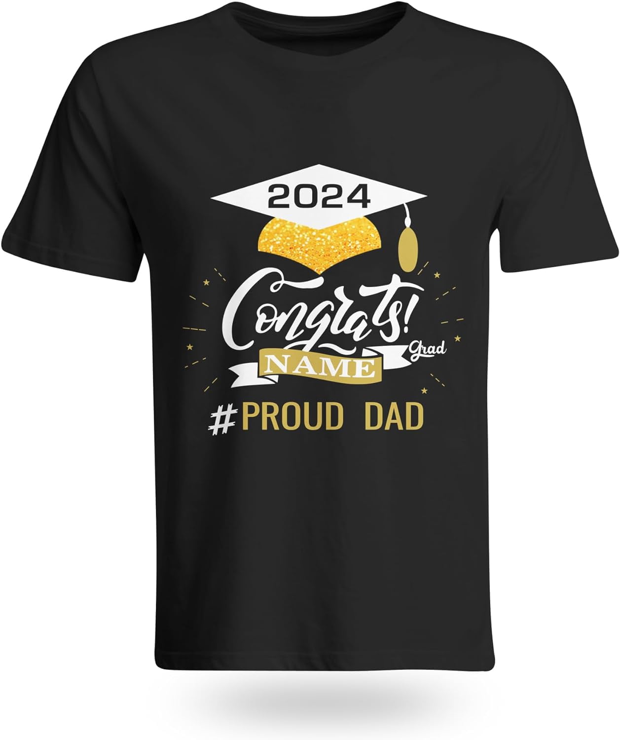 Custom Graduation Shirt with Name Photo, Funny 2024 Gifts for Family ...