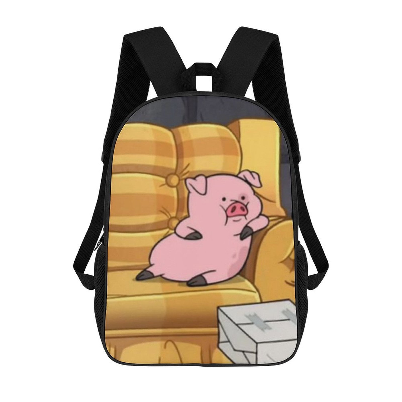 Custom Gravity Falls Mabel Pines Dipper Pines 17IN 3D Printed Student Kids School Laptop Bag ...