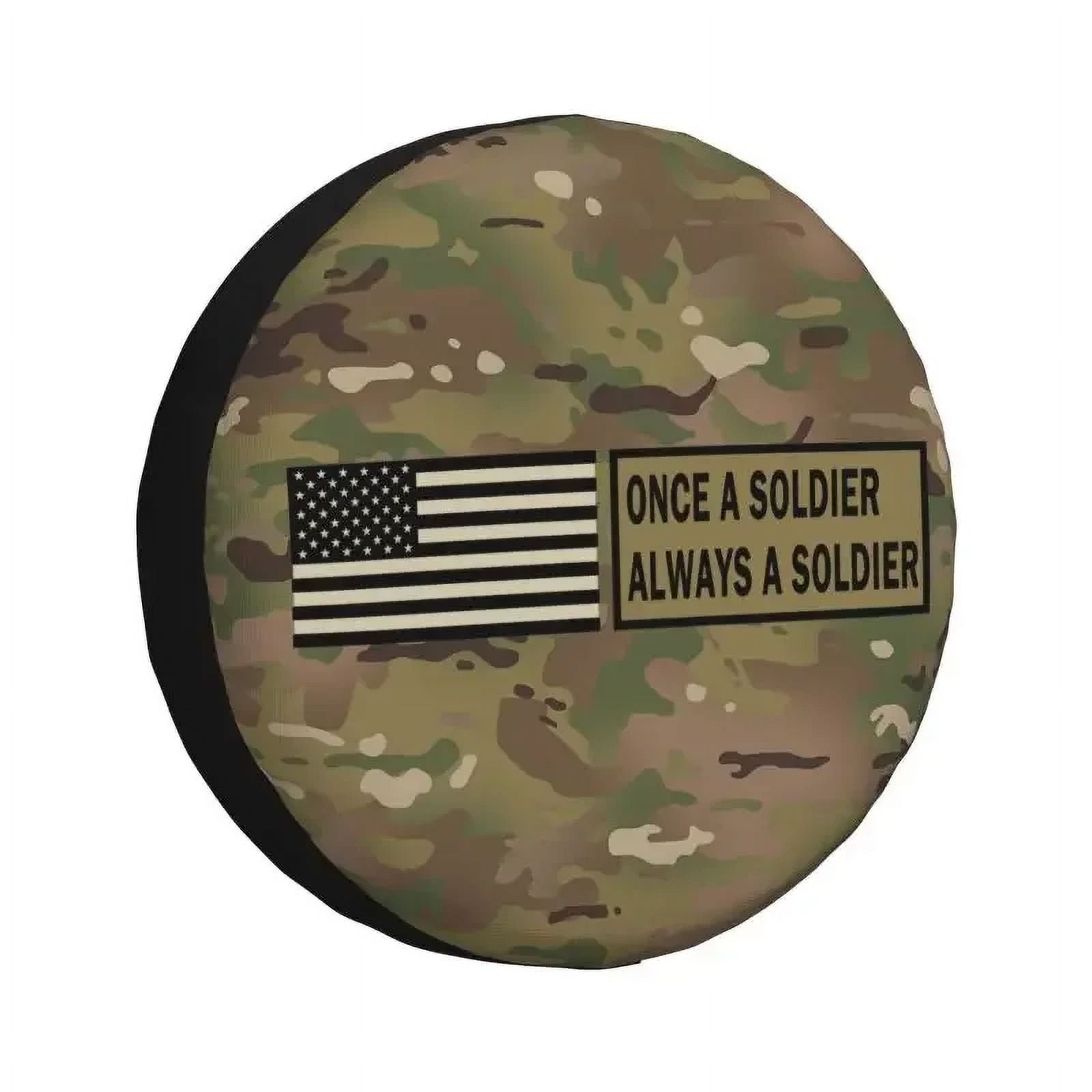 Custom Green Brown uflage Spare Tire Cover for Honda CRV Army Jungle ...