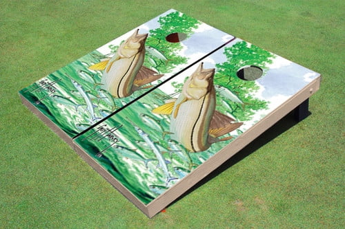 Custom Guy Harvey Snook Cornhole Boards - Walmart.com