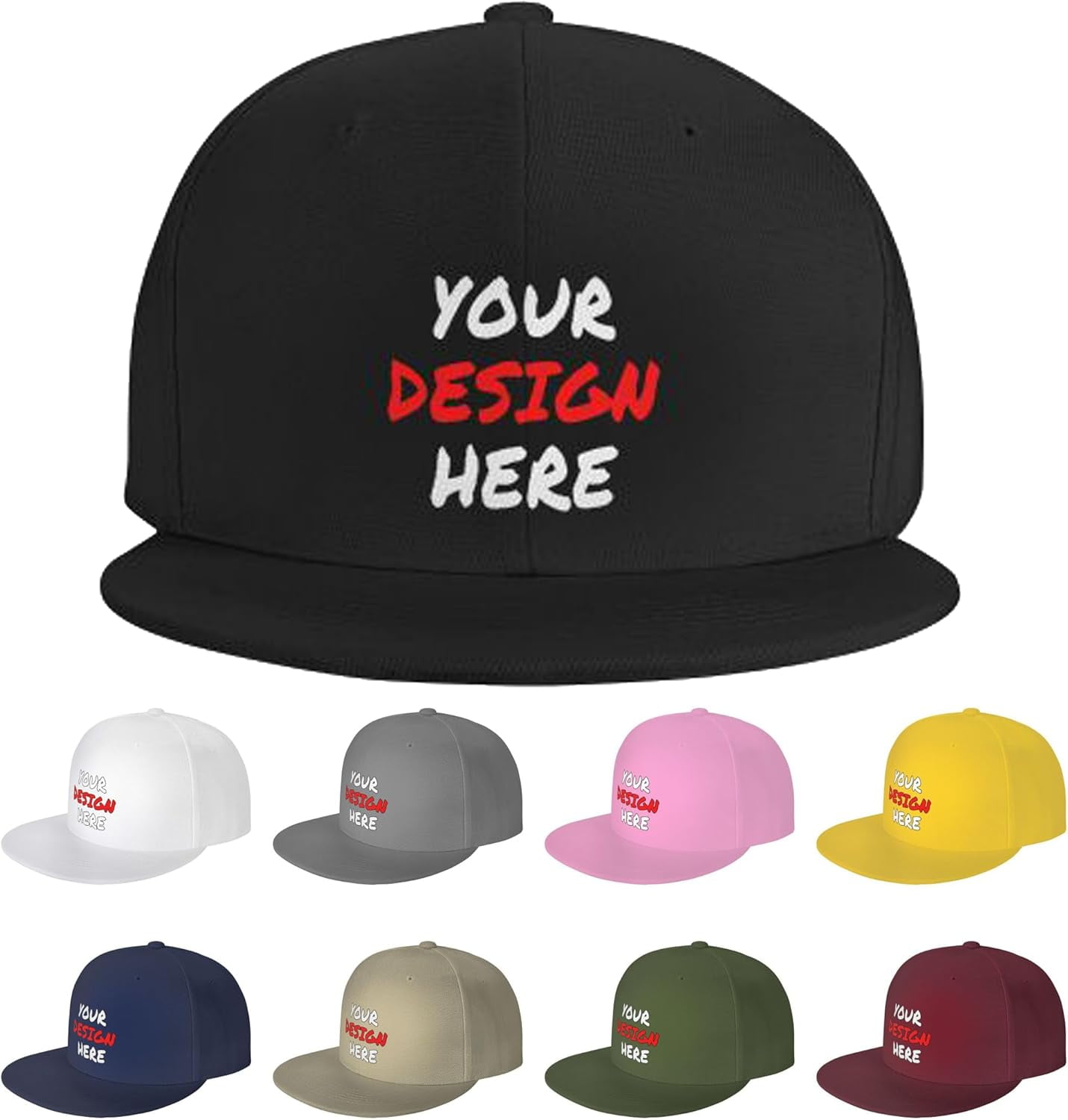 Custom Hat Design Your Own, Personalized Classic Hats for Men Women ...