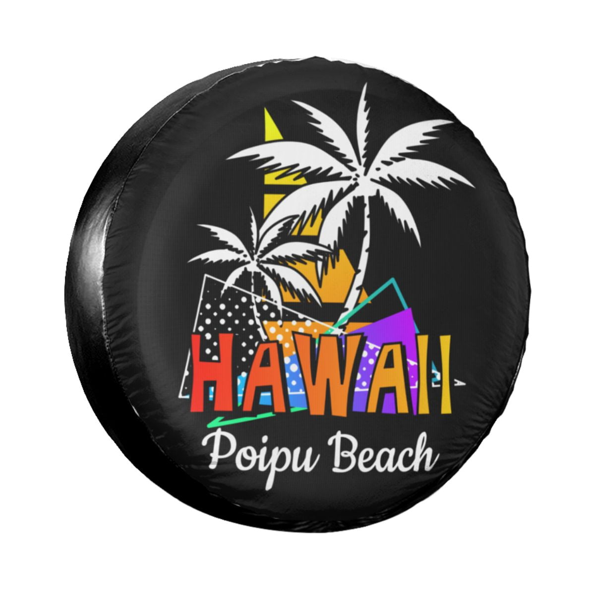 Custom Hawaii Aloha Beach Spare Tire Cover for Mitsubishi Pajero ...