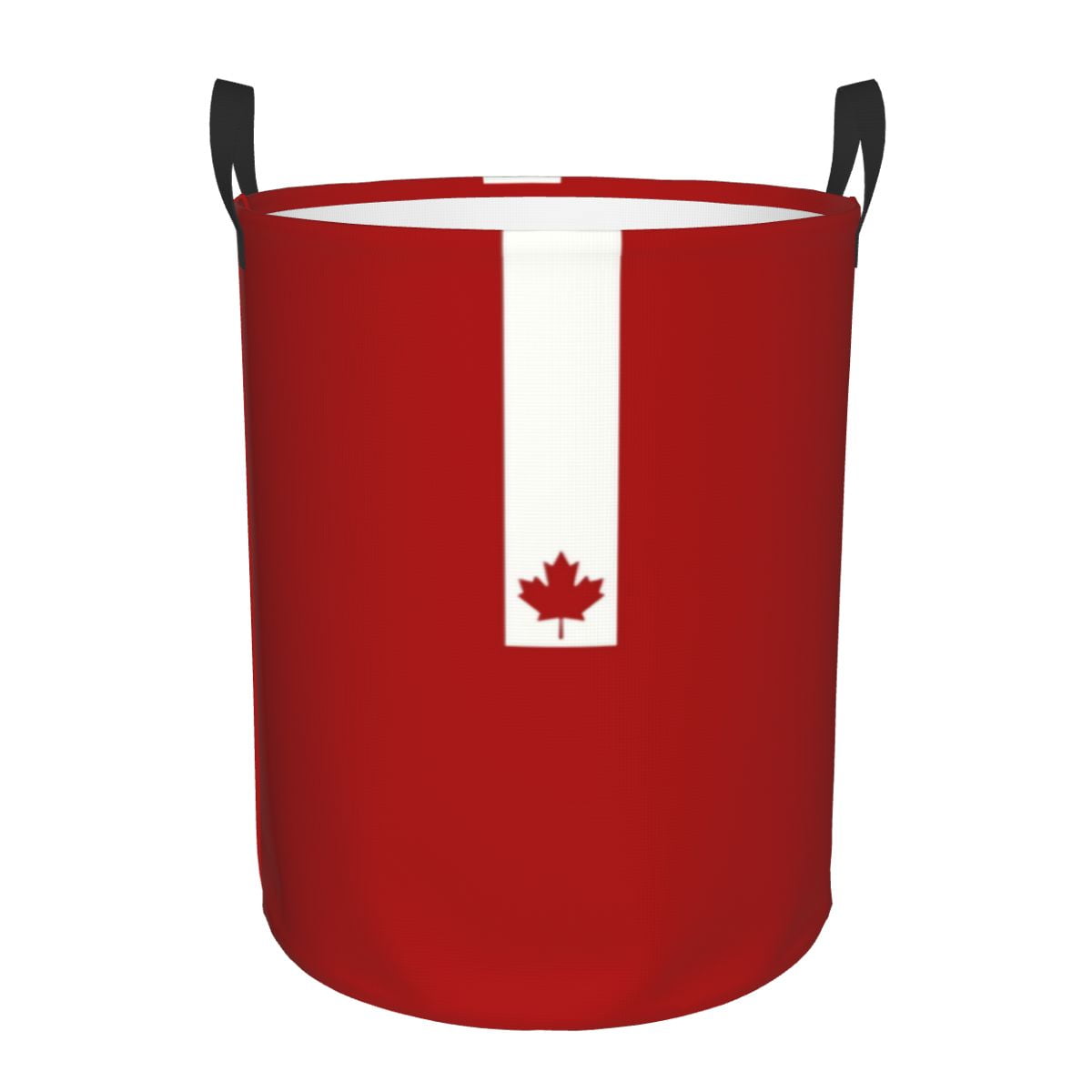 Custom Heartbeat Canada Laundry Basket Collapsible Canadian Patriotic ...