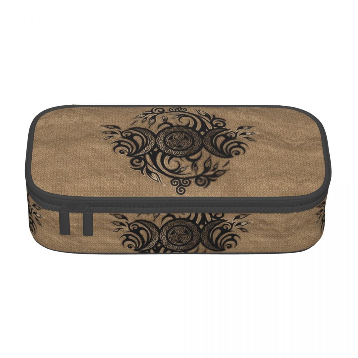 Custom Hee Wheel Triple Moon Goddess Kawaii Pencil Case Goth Pentagram ...
