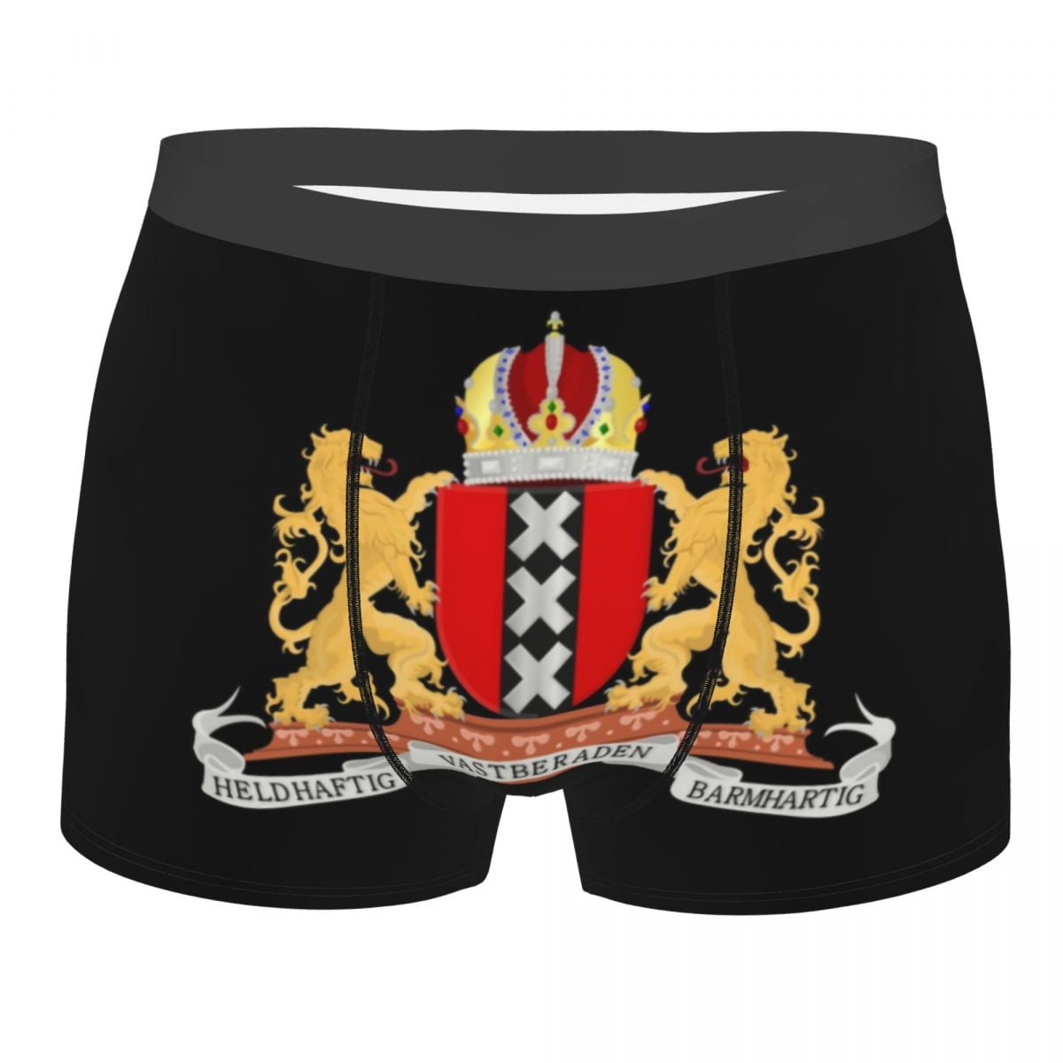 Custom Holland Amsterdam Flag Underwear Men Stretch Netherlands Boxer ...